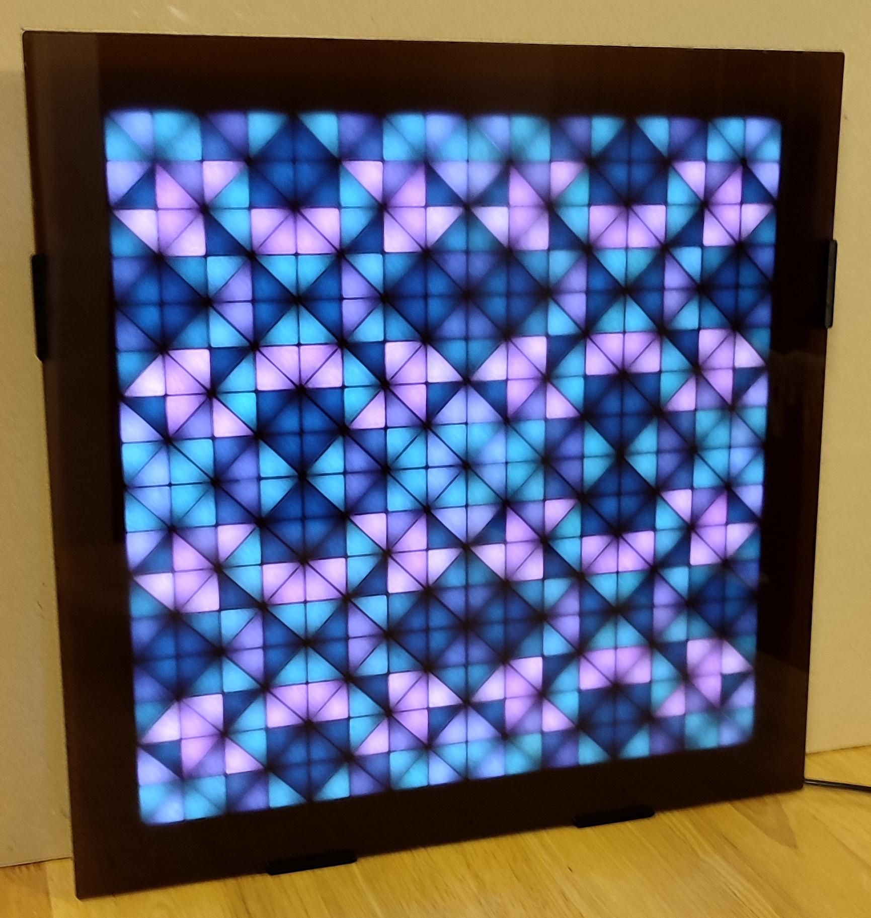 Tetrakis Square Tiling With WS2812 LEDs : 5 Steps (with Pictures ...