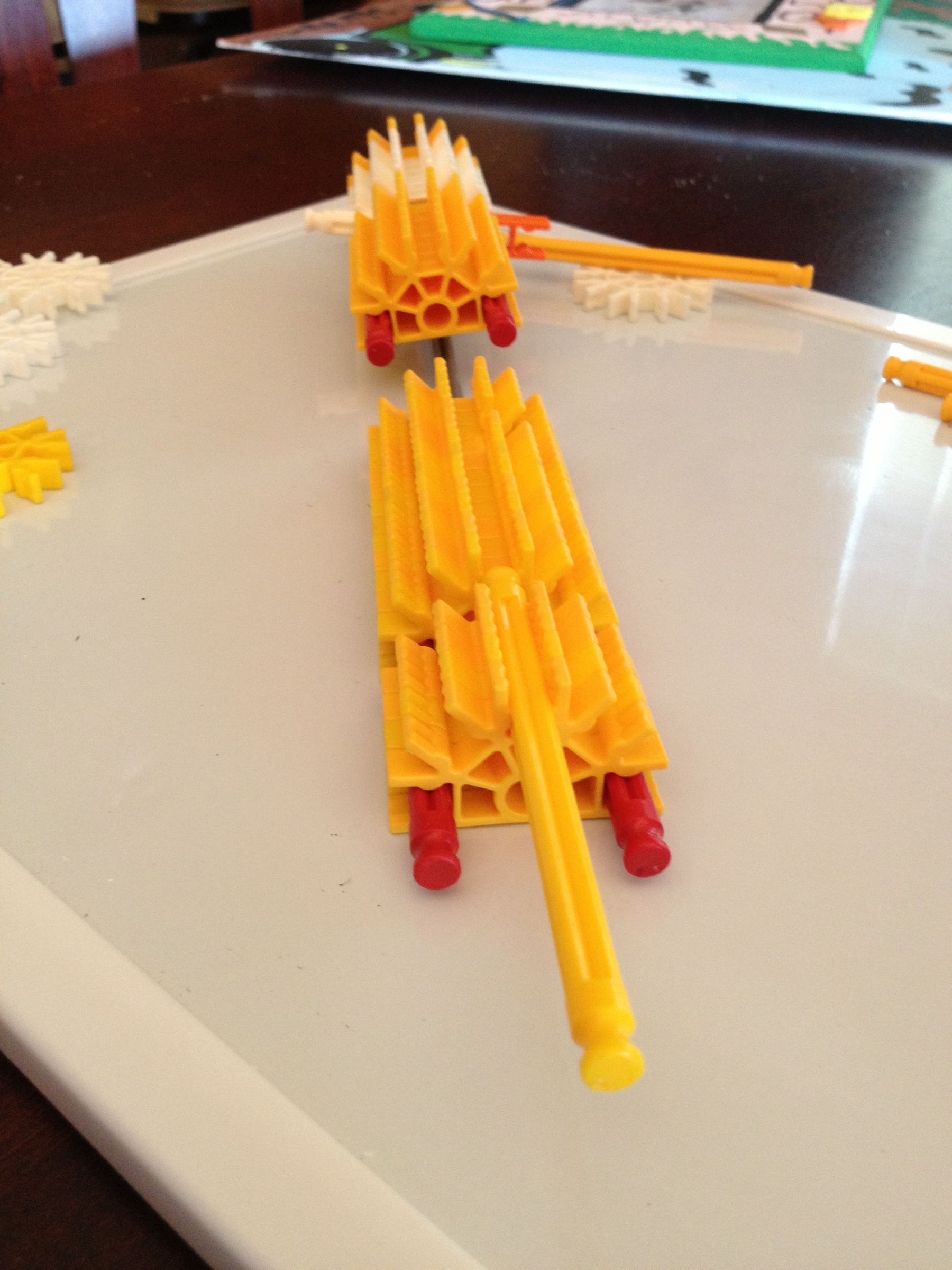 Simple K'nex "Pull Back" Gun : 29 Steps - Instructables