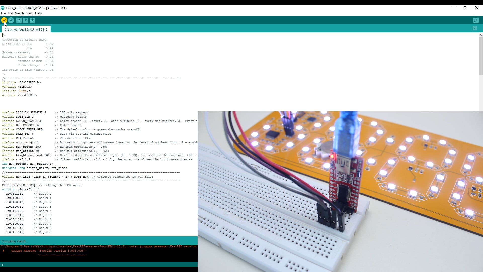 7 Segment LED Clock : 26 Steps (with Pictures) - Instructables