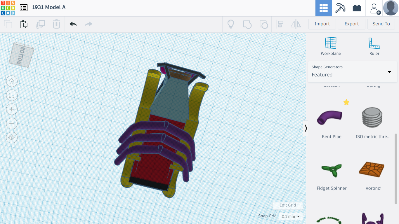 How to Make a Model a and Scene Using Tinkercad : 33 Steps (with ...