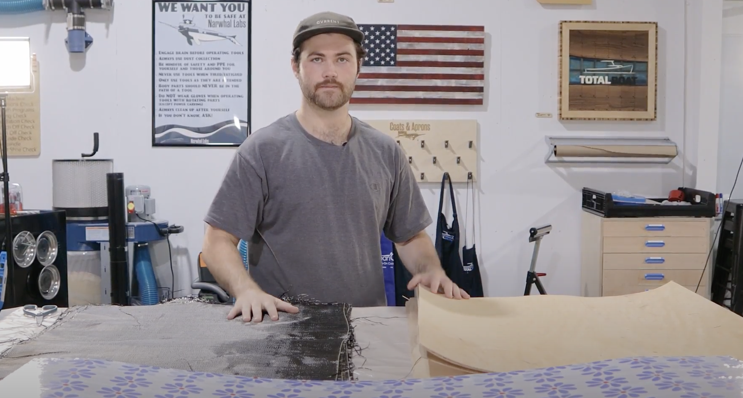 DIY Composite Layup and Vacuum Bagging - Making a Carbon Fiber RipSurf ...