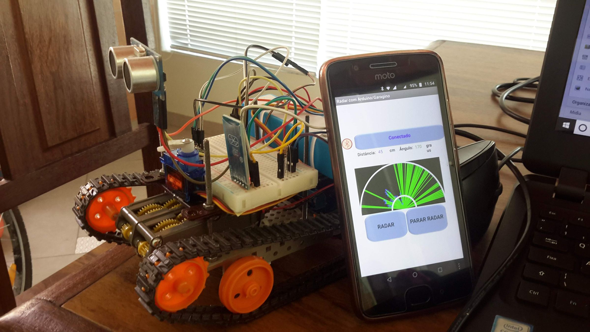 Radar No Telefone Móvel - Radar on Mobile Phone : 4 Steps - Instructables