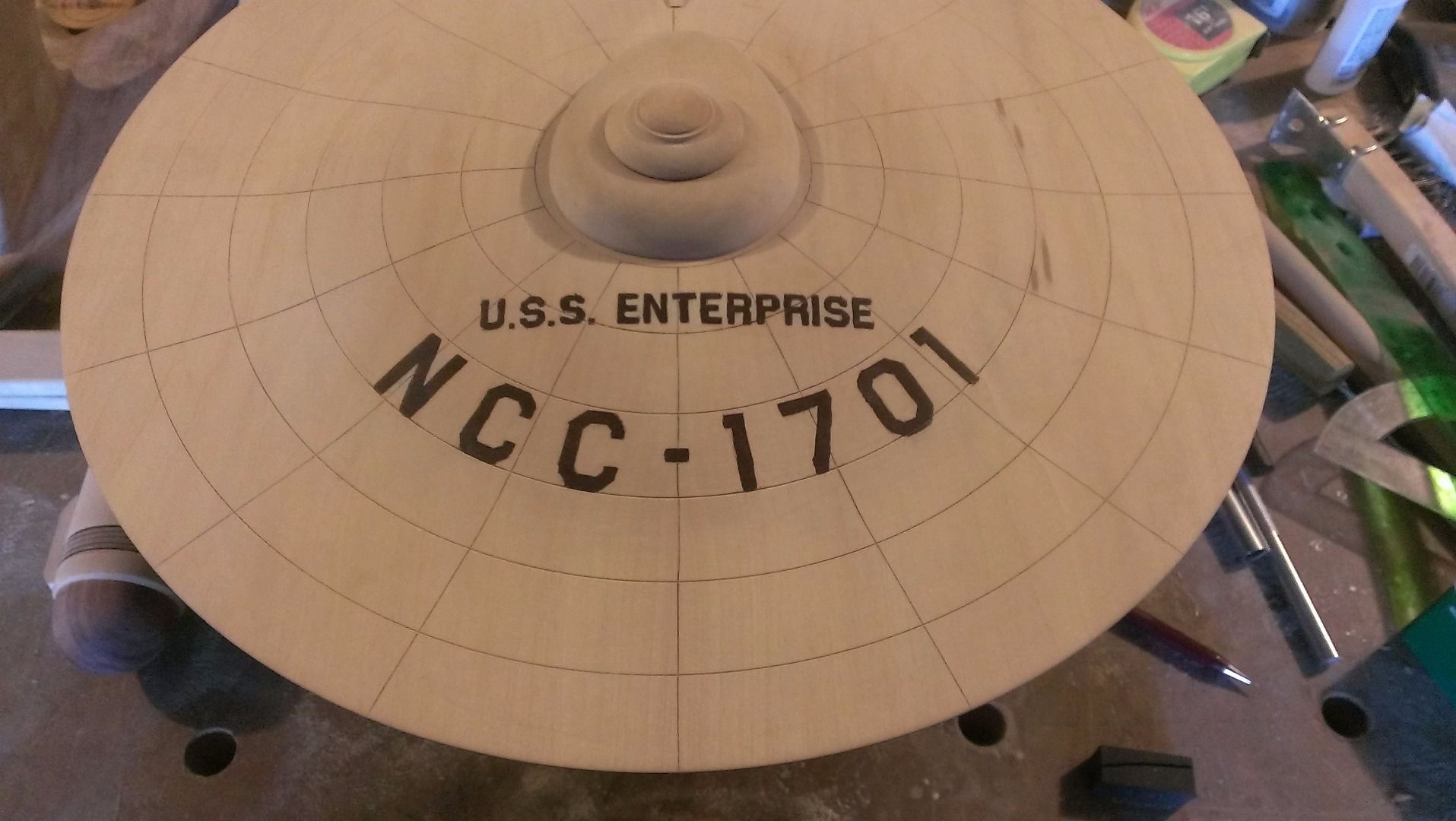 Wooden USS Enterprise Model : 7 Steps (with Pictures) - Instructables