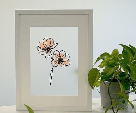 Abstract Flower Decoration : 4 Steps (with Pictures) - Instructables