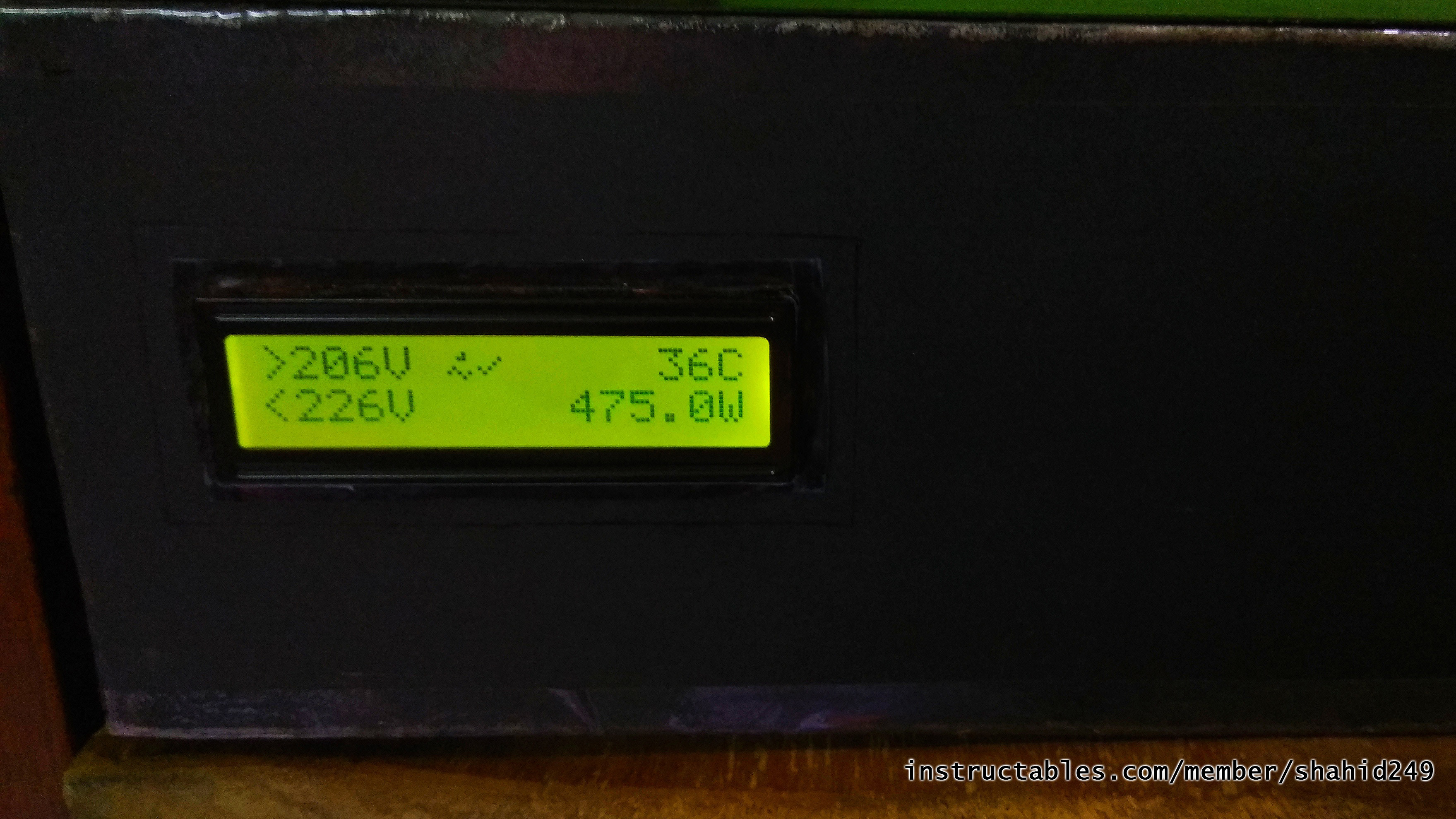 Make A.C 220 Volt Automatic Stabilizer Using Arduino NANO or UNO : 3 ...