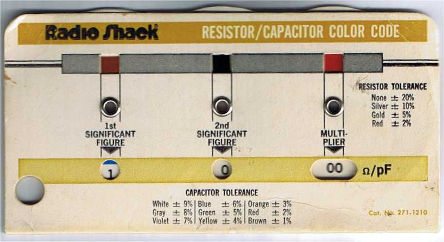 Make a Resistor Reference Card : 11 Steps (with Pictures) - Instructables