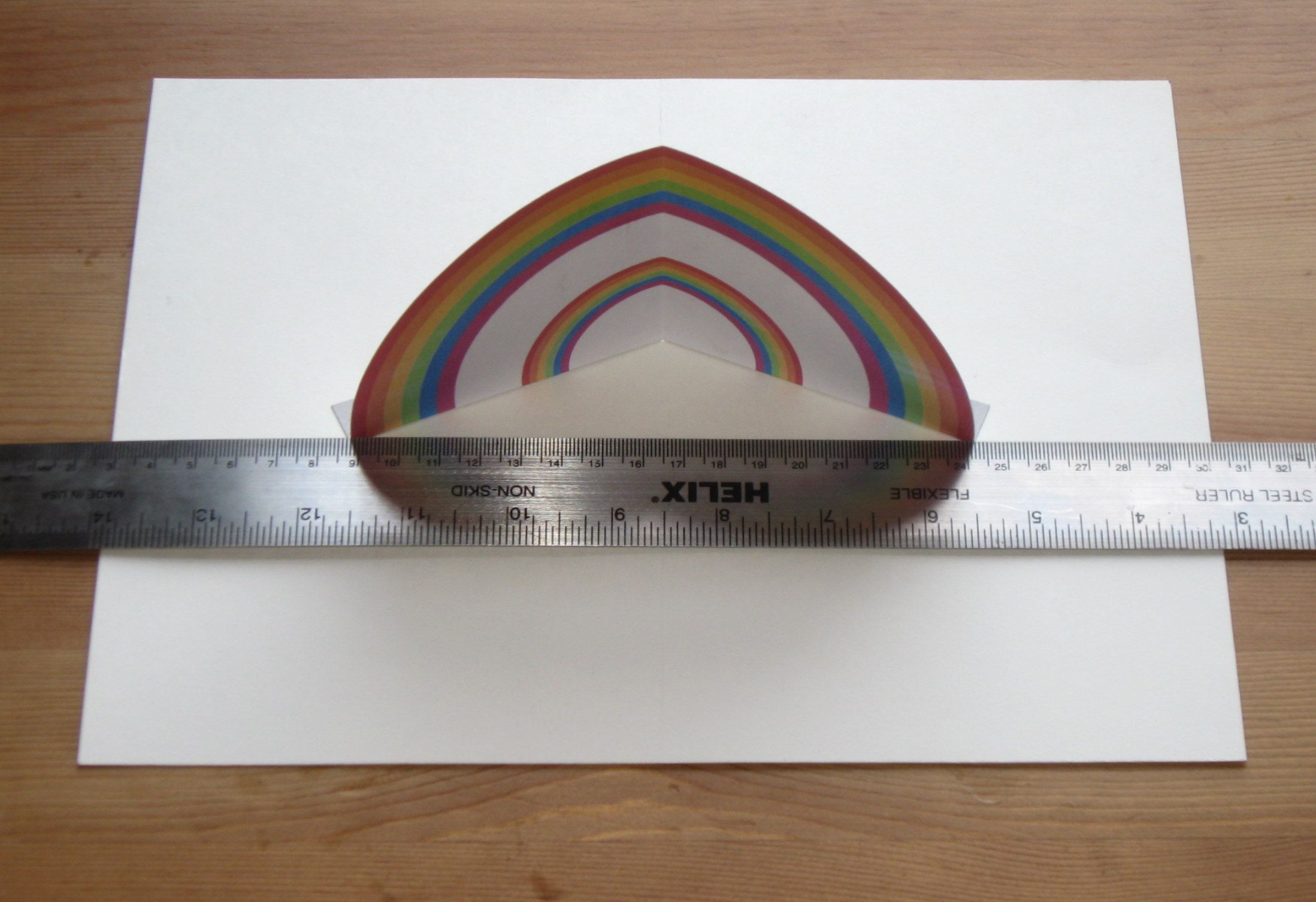 Double Rainbow Greeting Card : 6 Steps - Instructables