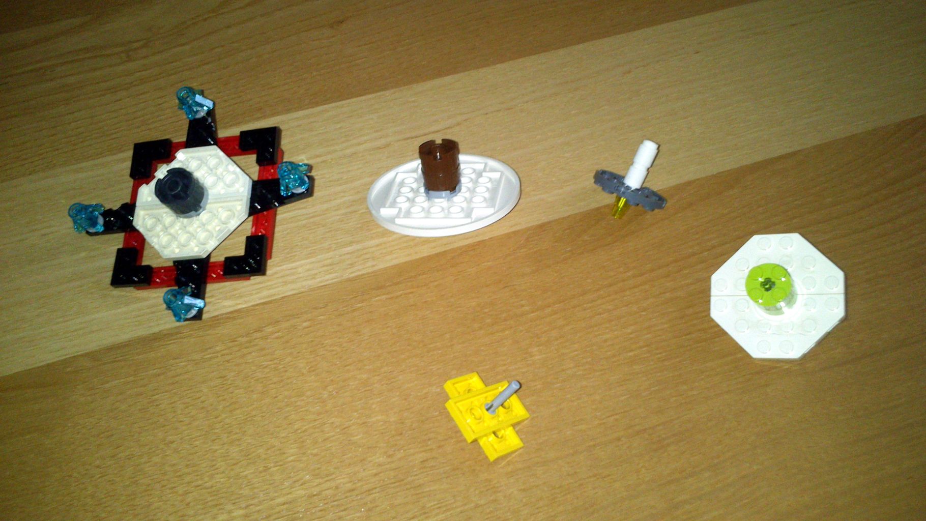 LEGO Spinning Tops With "how to Play Instructions" : 6 Steps ...