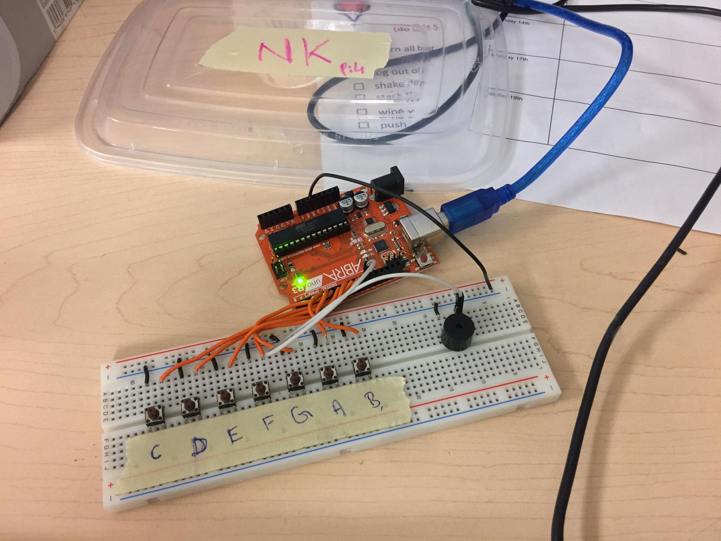 Mini Piano With Arduino : 4 Steps - Instructables