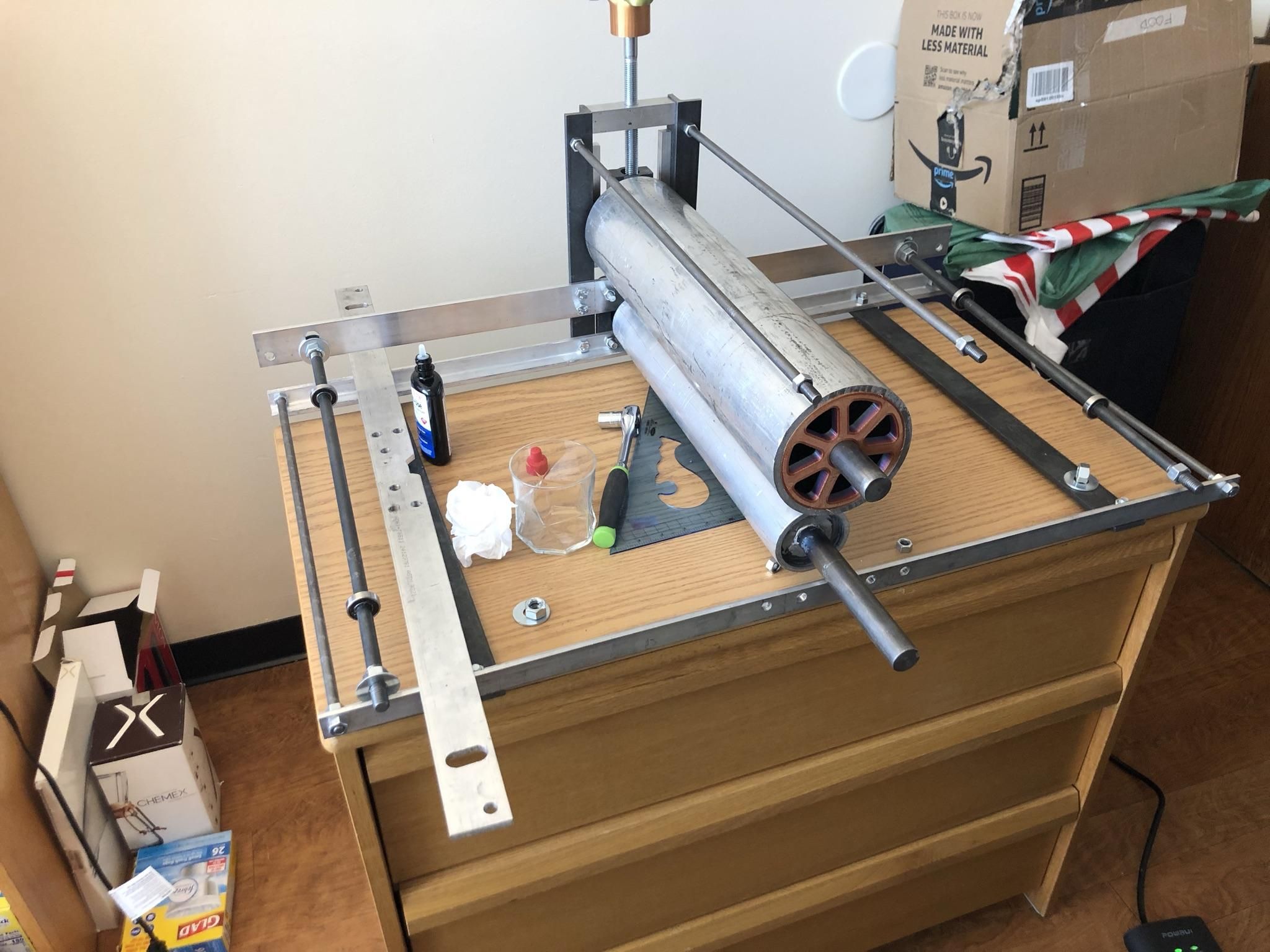 Build a Printmaking Press! : 33 Steps (with Pictures) - Instructables