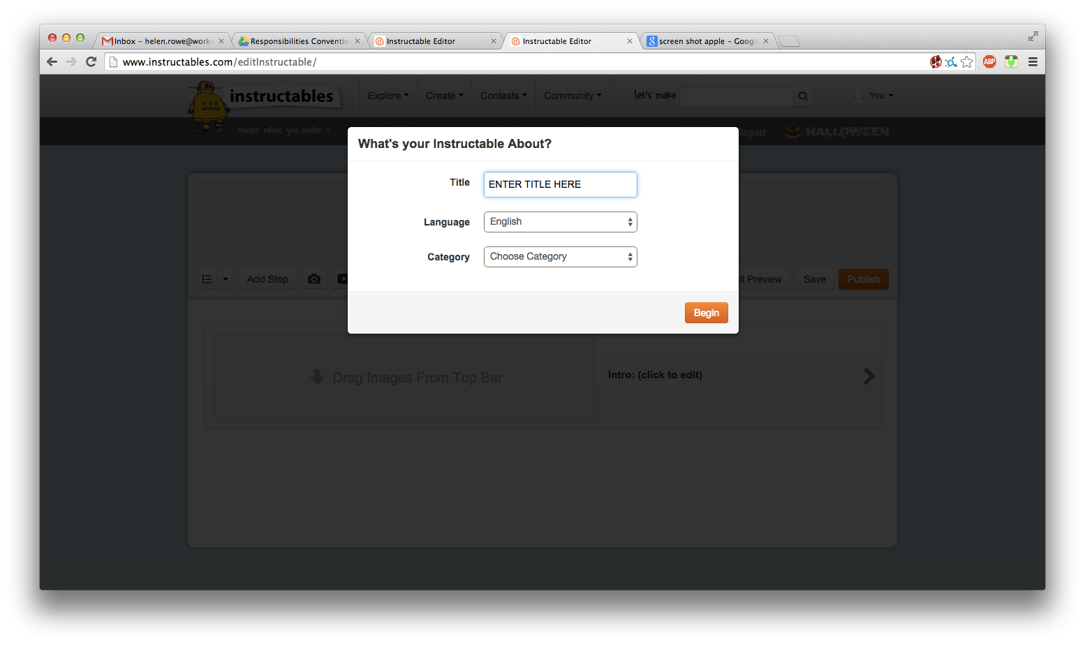 Create an Instructable : 10 Steps - Instructables