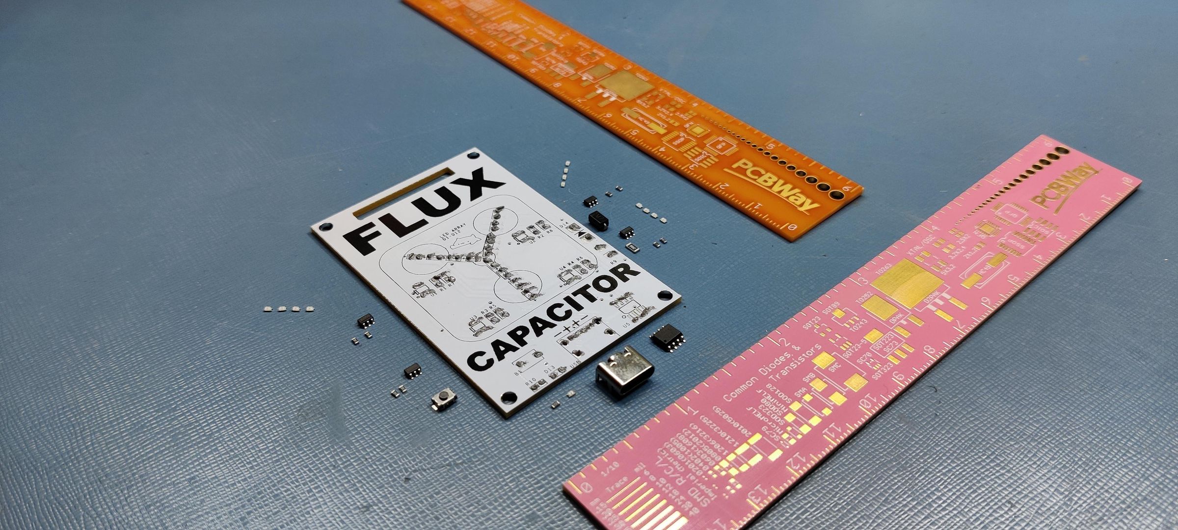 Flux Capacitor PCB Badge V3 : 11 Steps (with Pictures) - Instructables