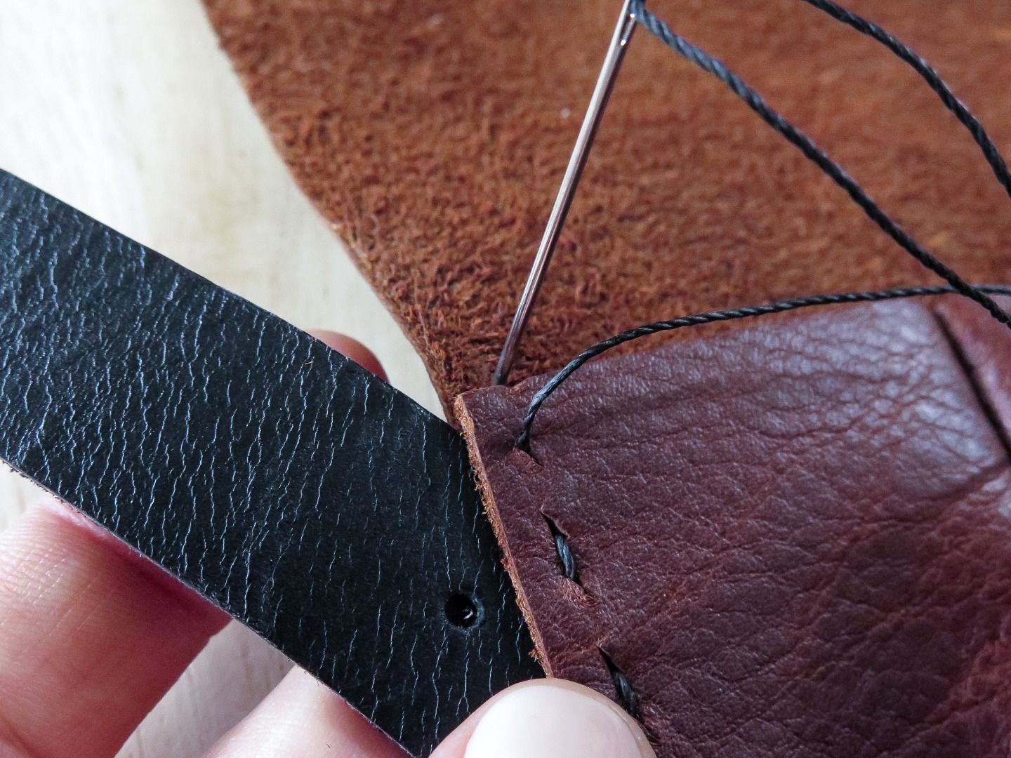 Sewing Leather : 13 Steps - Instructables