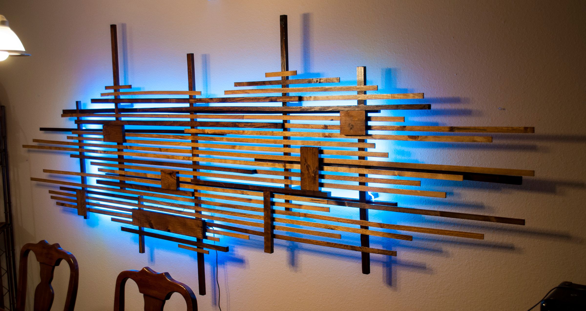Scrap Wood LED Back-Lit Wall Art : 6 Steps (with Pictures) - Instructables
