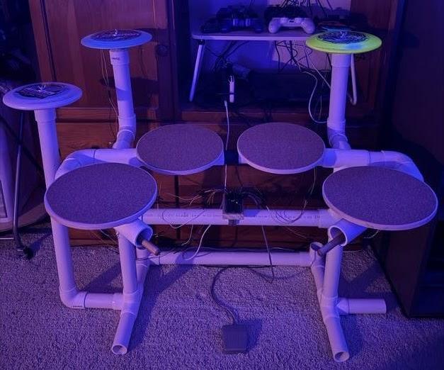 DIY MIDI Drum Kit Using an ESP32 (Works With MIDI Player and Clone Hero ...
