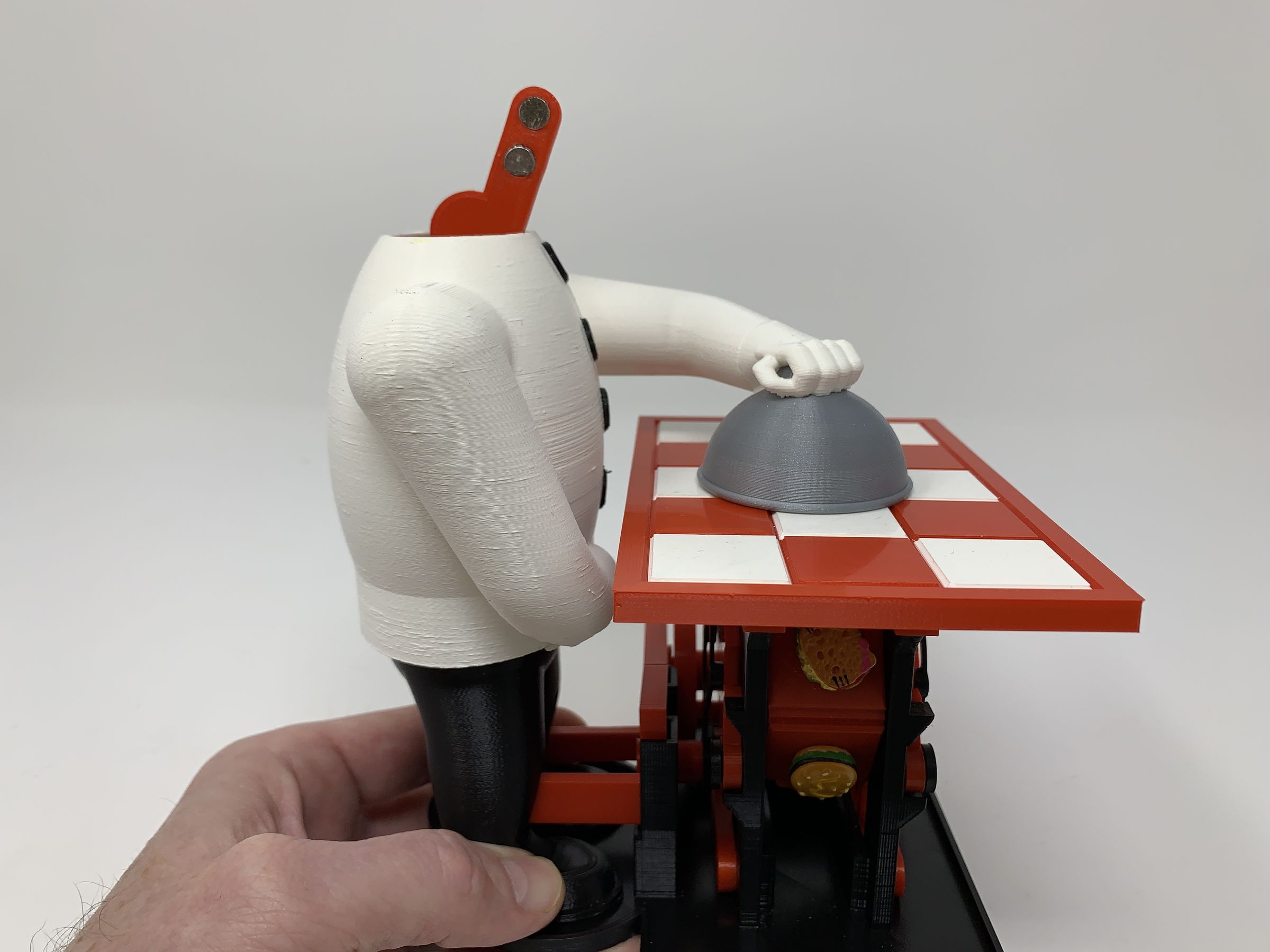The "Magic Chef", a 3D Printed Automata. : 5 Steps (with Pictures ...
