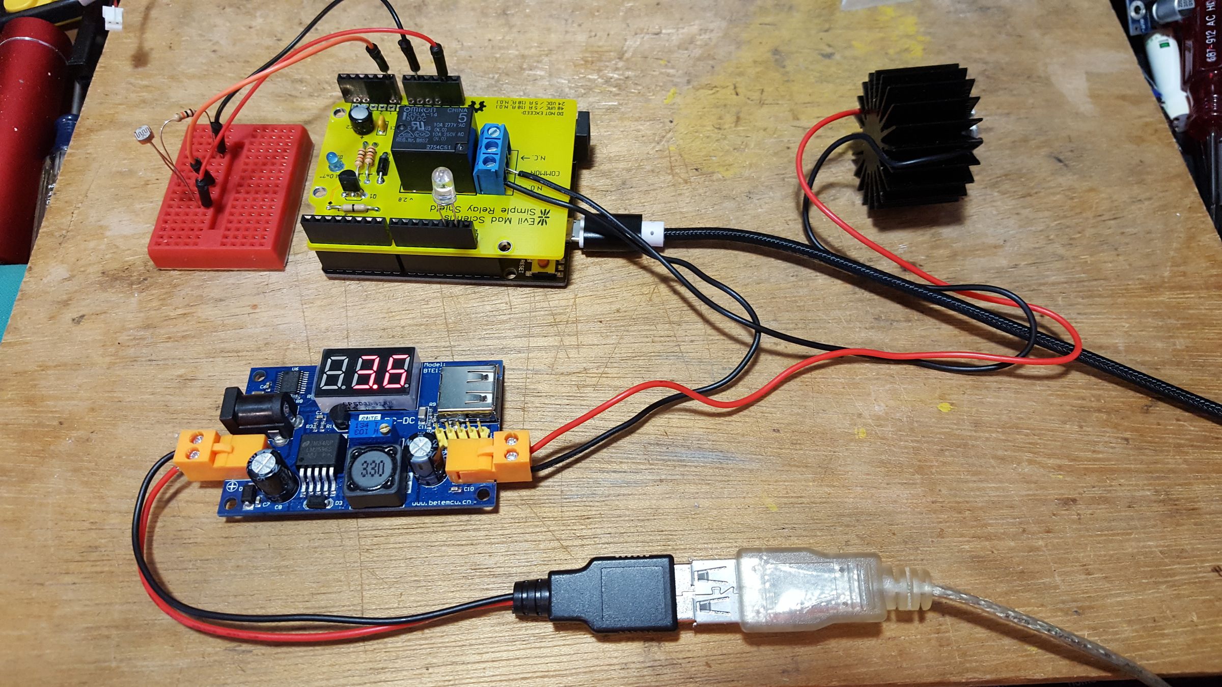 Photosensitive (LDR) & Relay Shield With Visuino : 7 Steps (with ...
