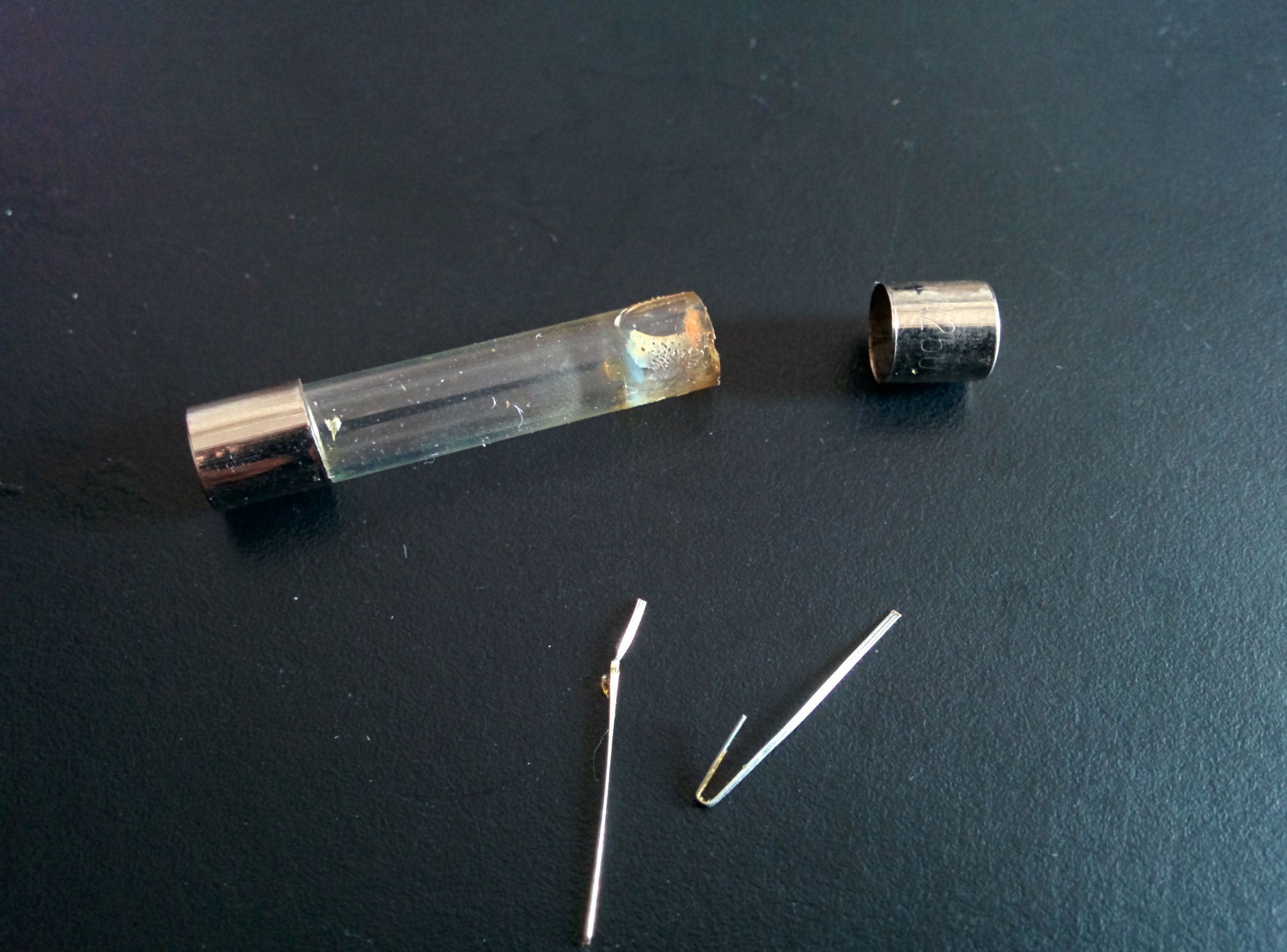 How to Create Earrings Using Blown Electric Fuse : 5 Steps (with ...