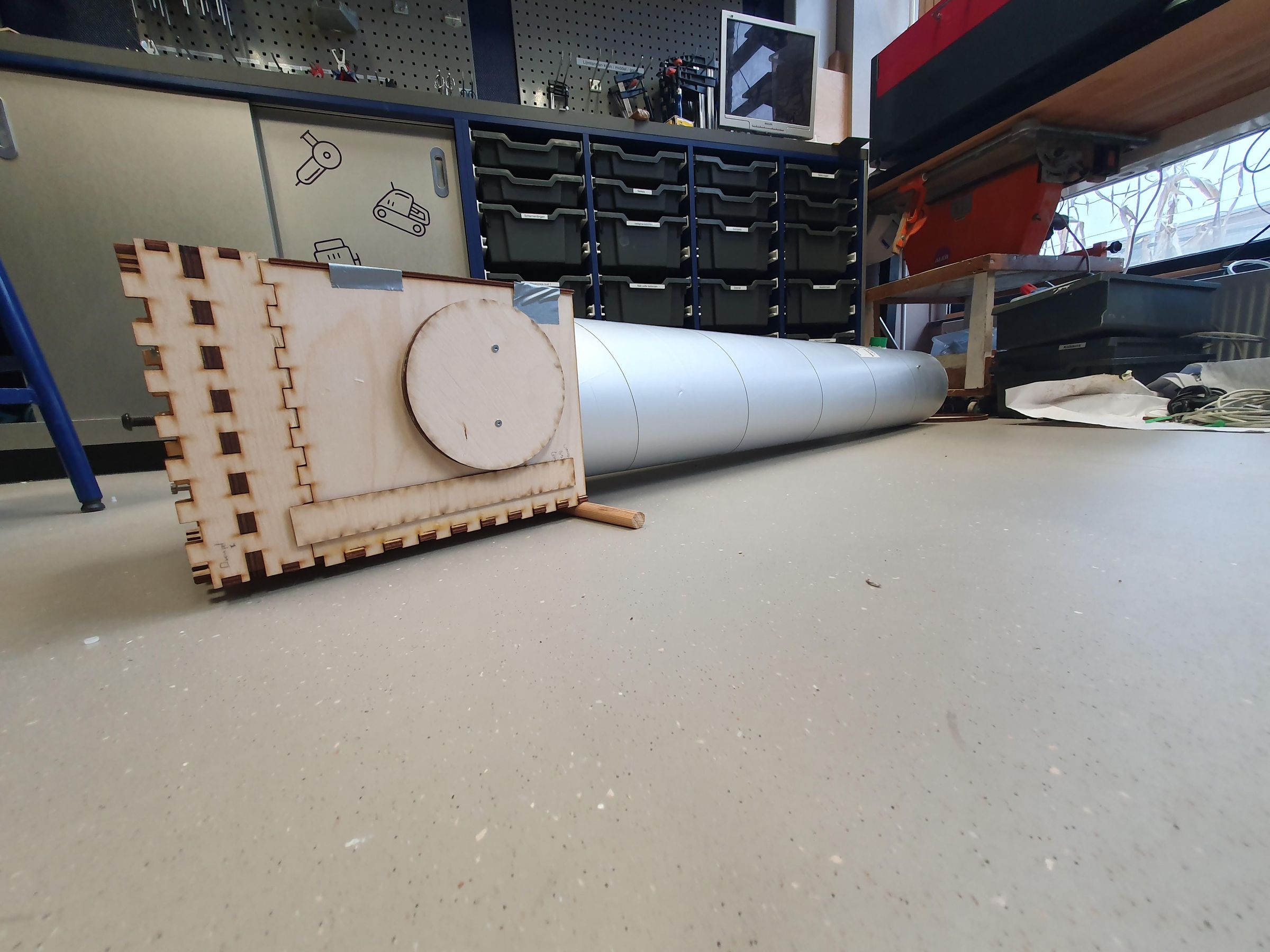 How to Build a "Wannabe" Dobsonian Telescope / Hoe Maak Je Een "Wannabe ...