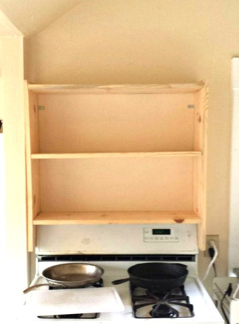 DIY! Above Stove Shelf : 4 Steps (with Pictures) - Instructables