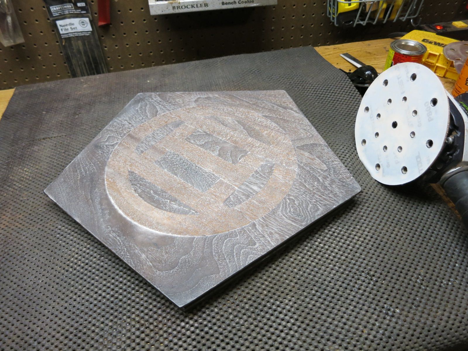 Riven-Inspired Five-Sided Table W/ Reclaimed Legs : 5 Steps (with ...