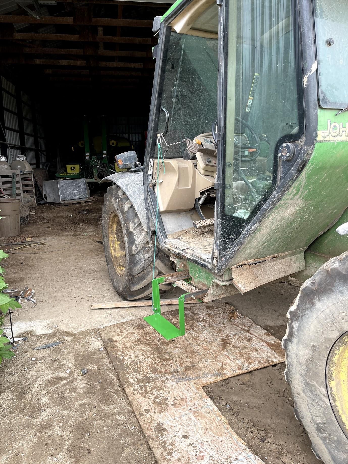 Fold-up Tractor Step Assistive Technology : 3 Steps (with Pictures ...