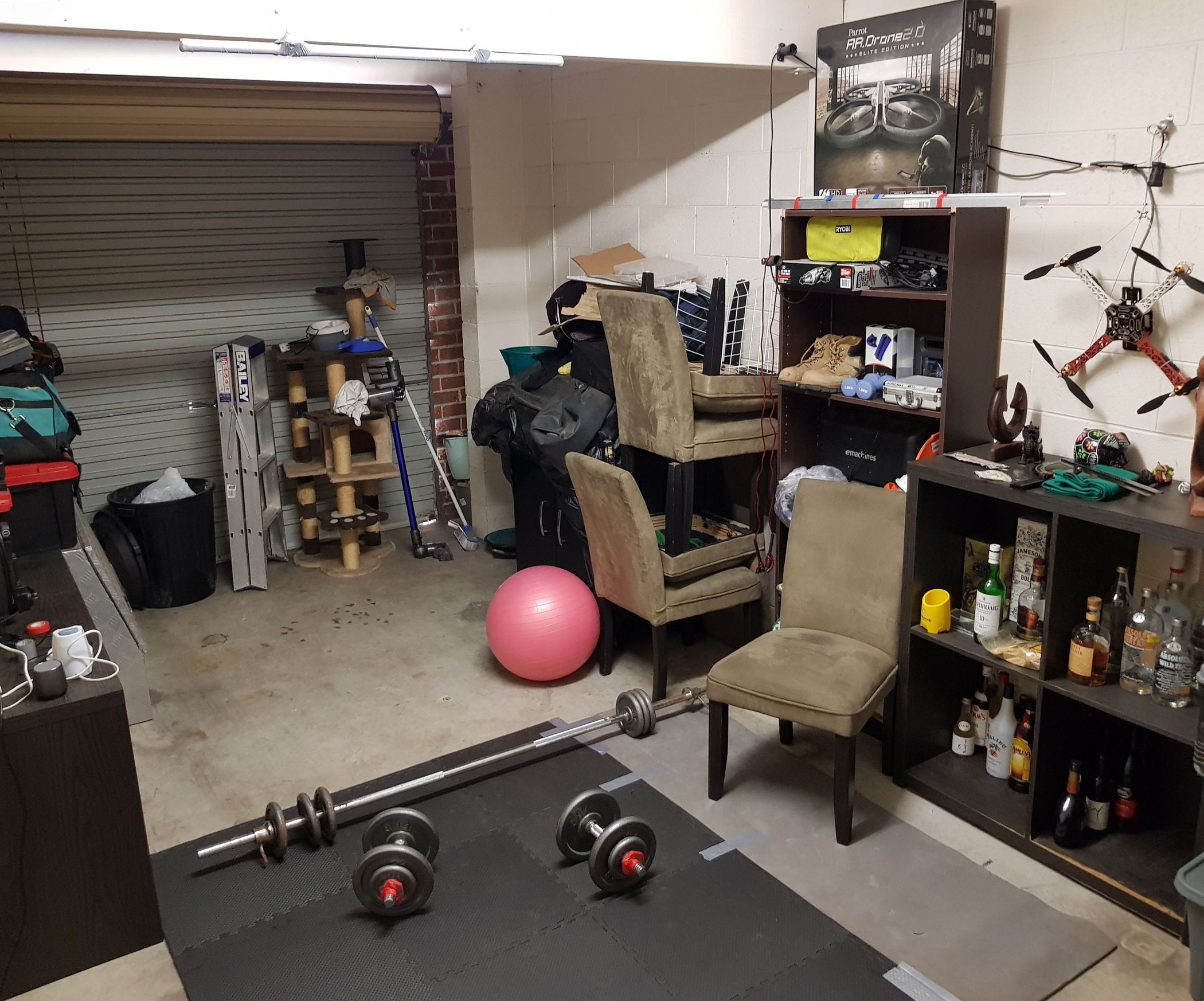 Man Cave Home Gym : 4 Steps - Instructables