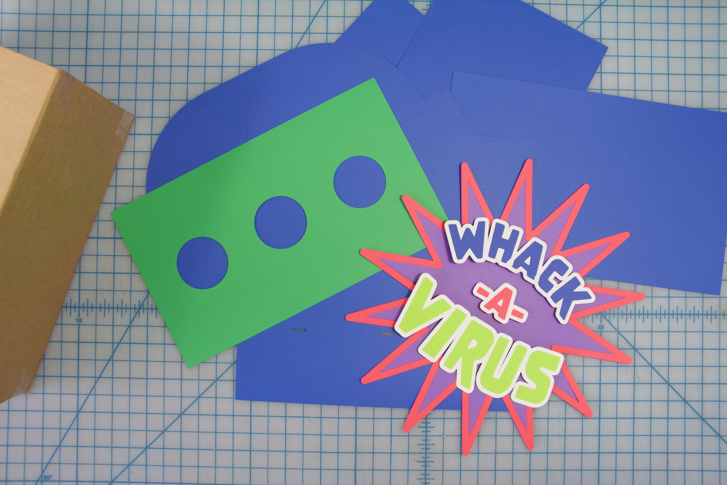 Whack-A-Virus DIY Game #KeepCalmAndMakeSomething : 23 Steps (with ...