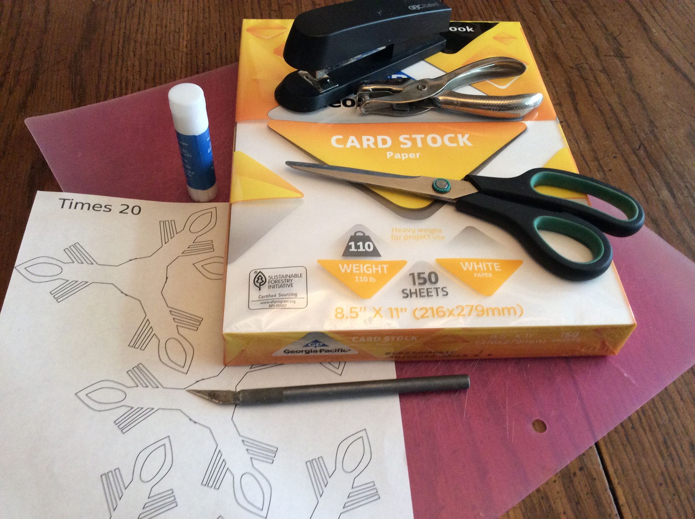 3 D Paper Snow Decoration : 7 Steps (with Pictures) - Instructables