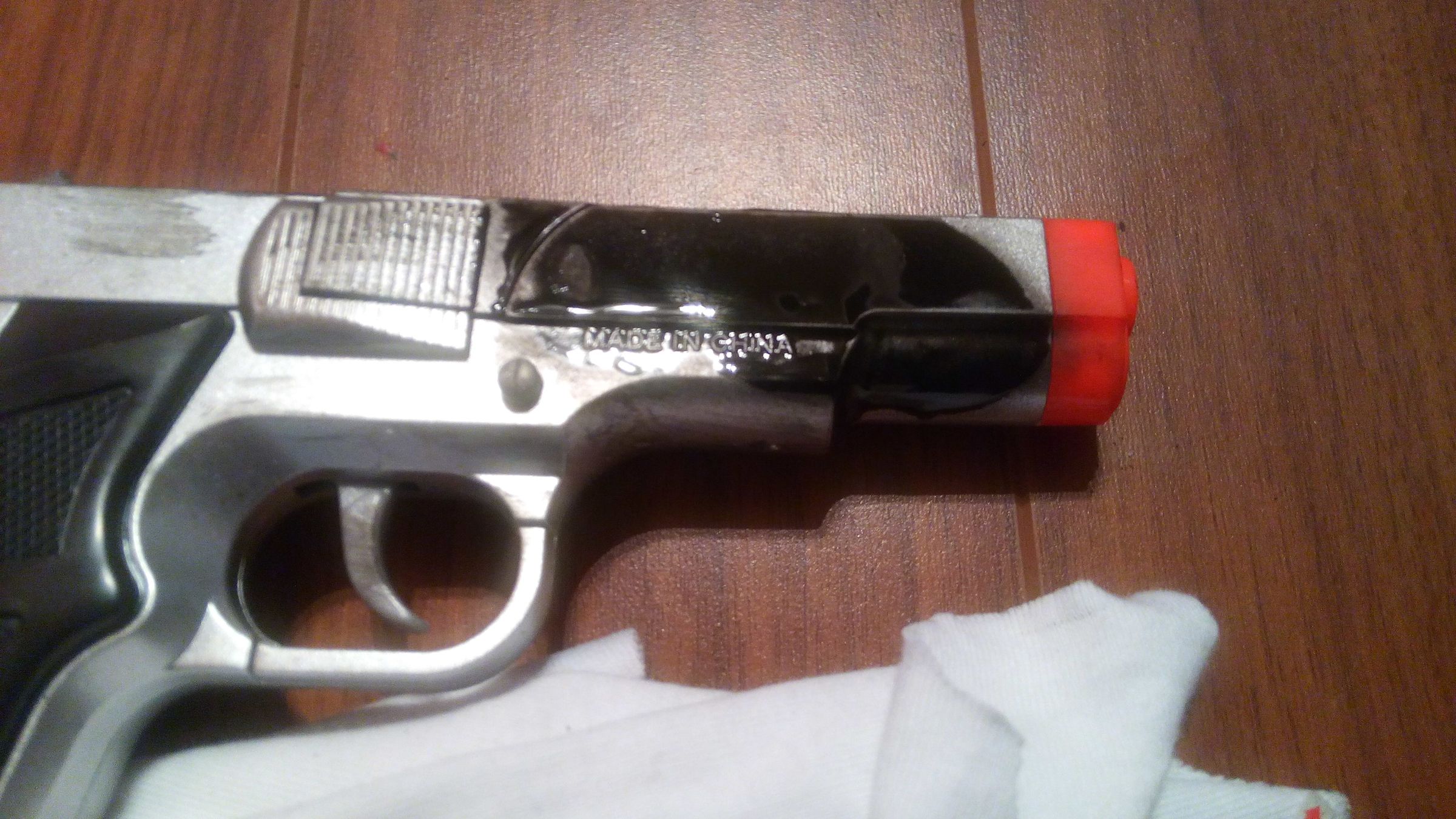 Painting a Cap Gun to Look Metal : 3 Steps - Instructables