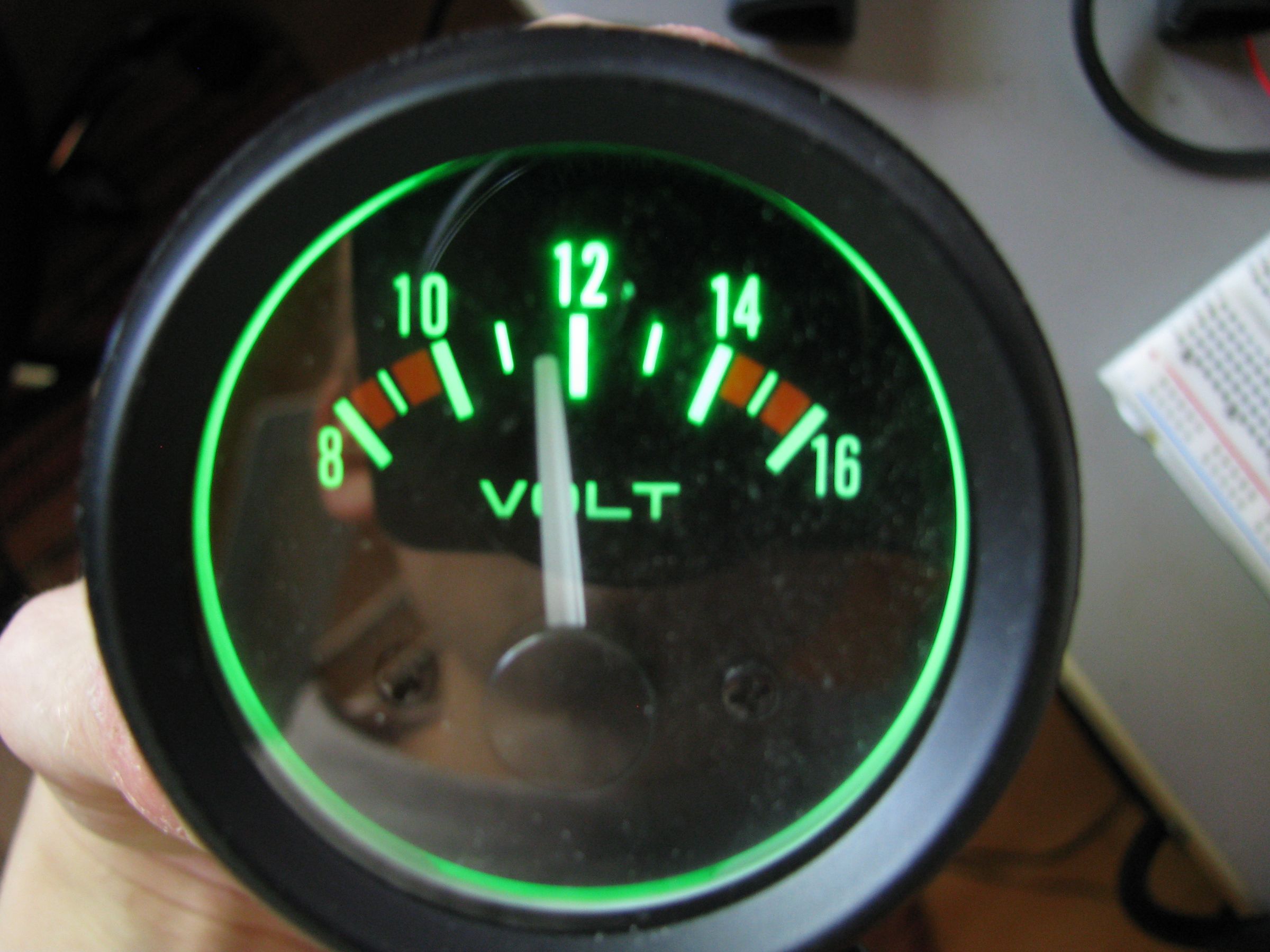 Car Voltage Meter,analog Version(with "smart" Backlight) : 3 Steps ...