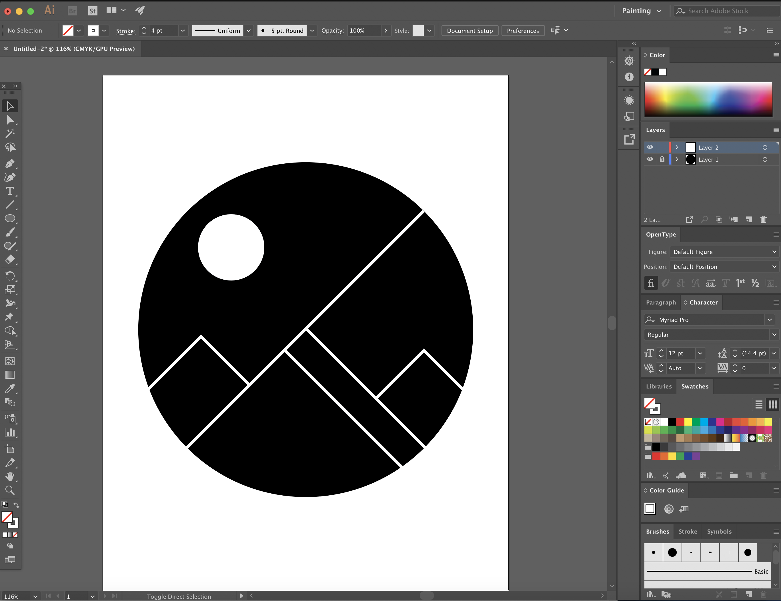 Adobe Illustrator Making A Logo