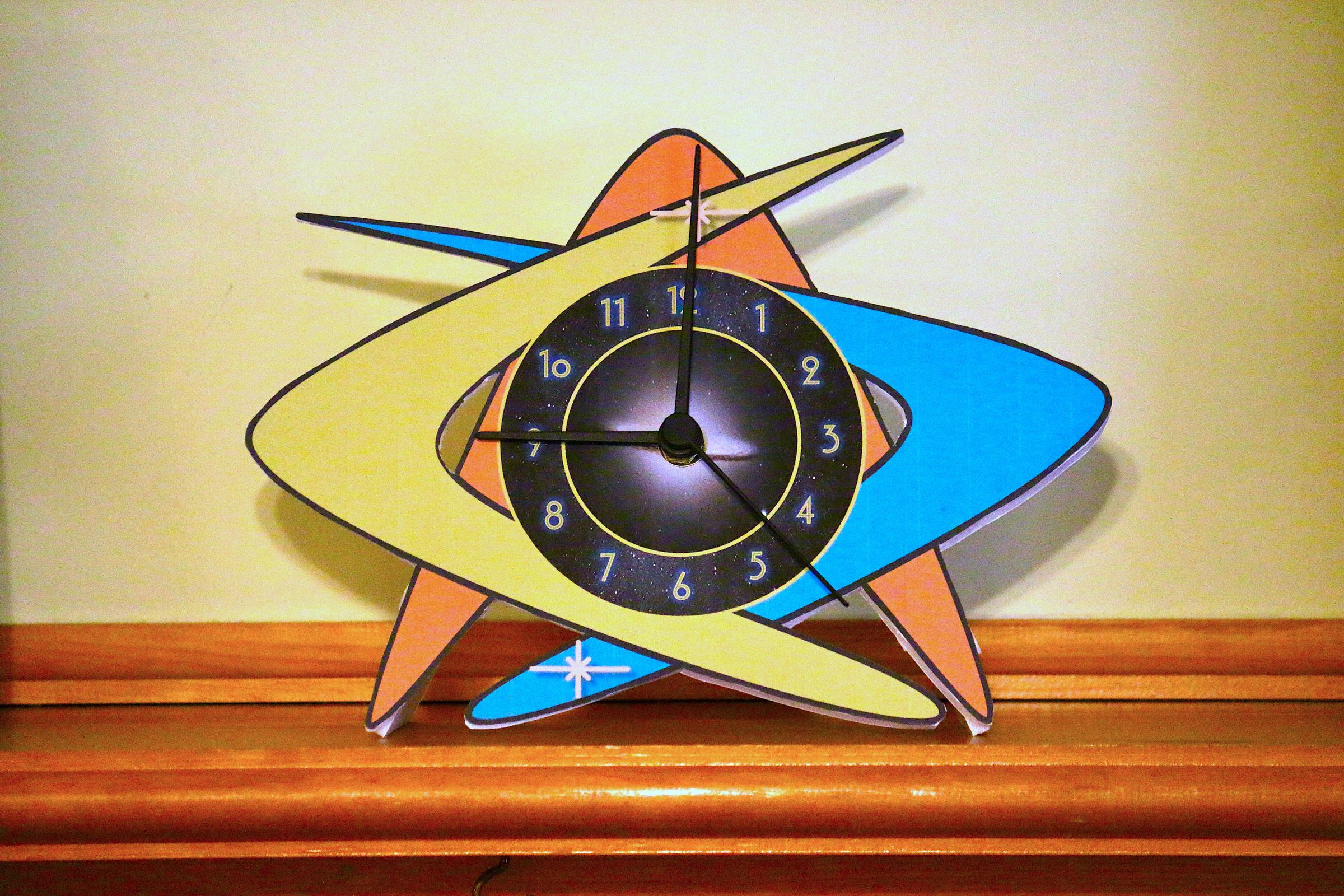 Handmade Space Age Clock : 8 Steps (with Pictures) - Instructables