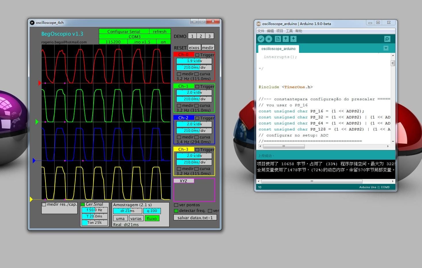 Oscilloscope Arduino-Processing : 14 Steps - Instructables