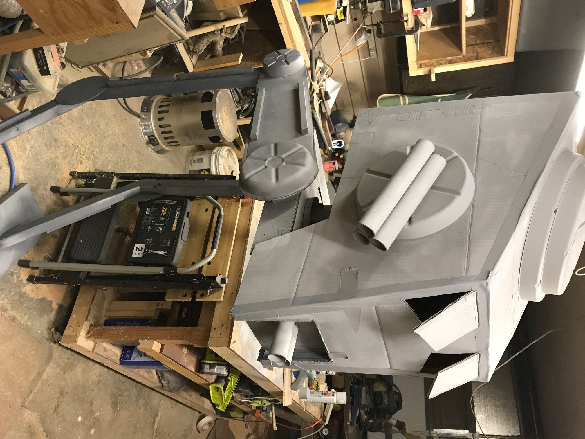 Cardboard Millenium Falcon : 7 Steps - Instructables