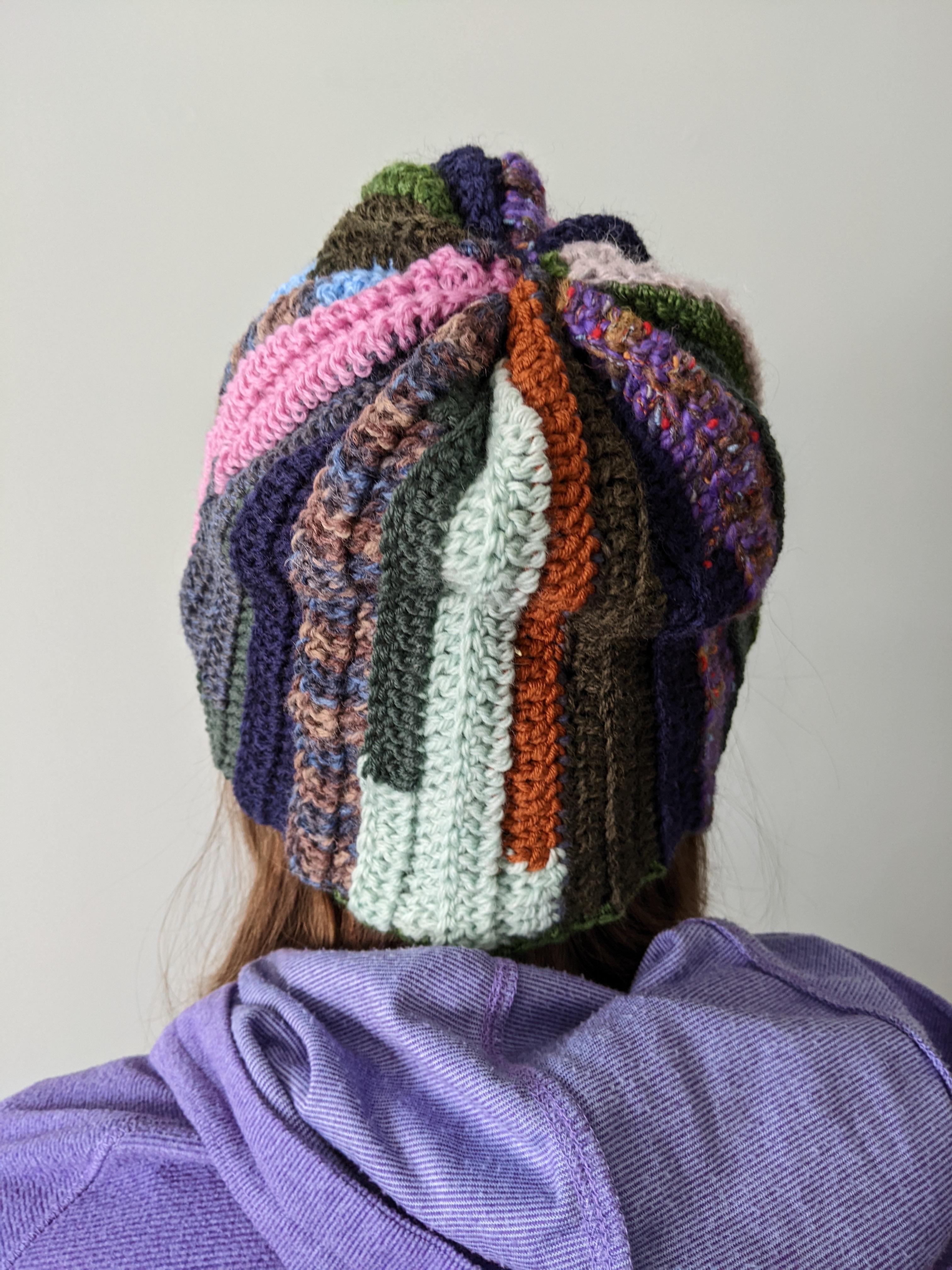 Yarn Scrap Crochet Hat : 8 Steps (with Pictures) - Instructables