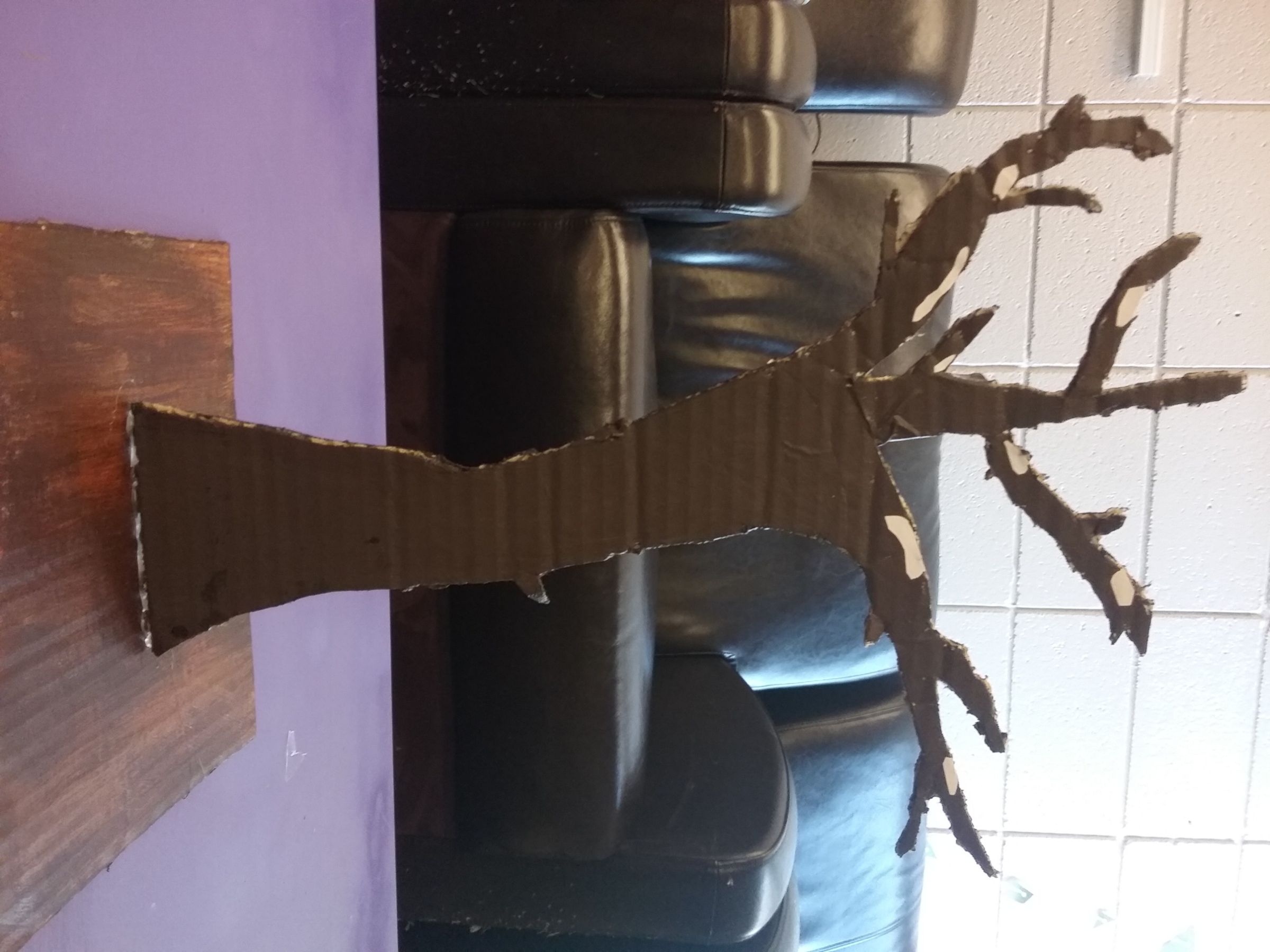 Cardboard Snowy Tree : 13 Steps - Instructables