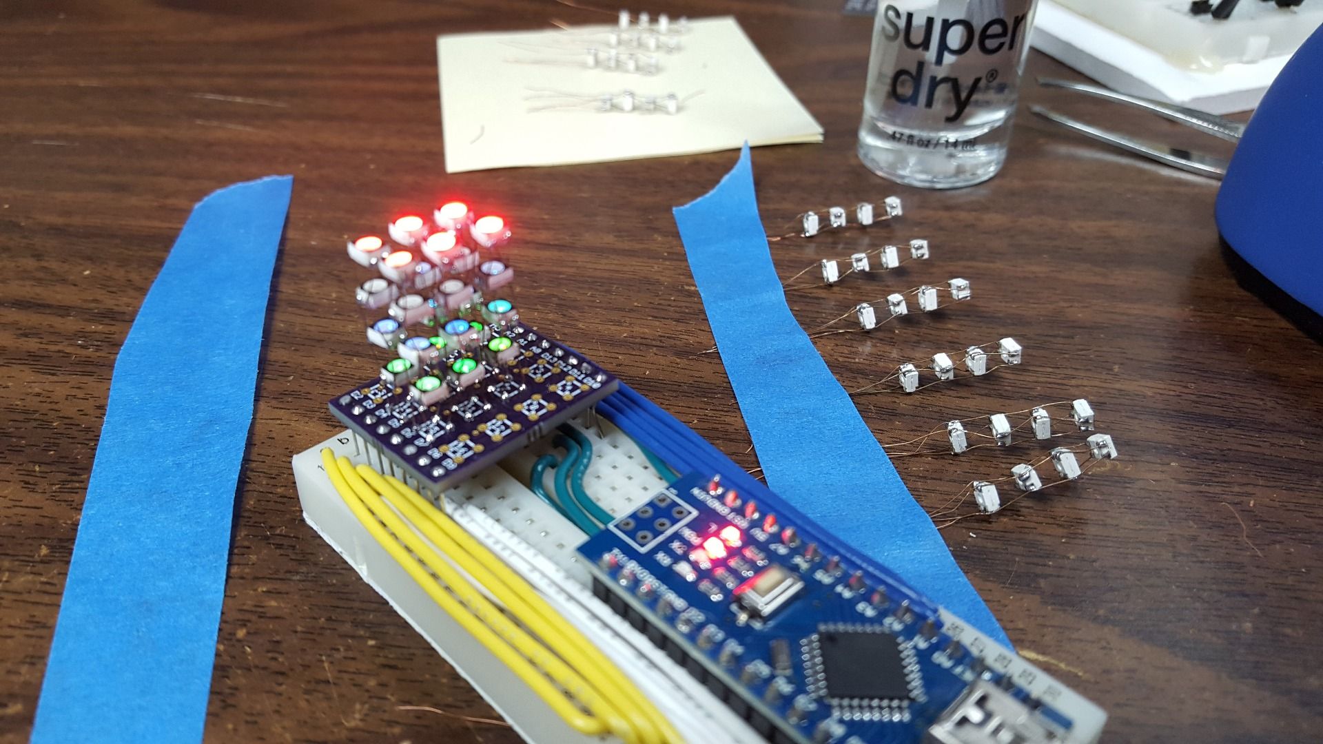 The World's Smallest 4x4x4 RGB LED Cube : 5 Steps (with Pictures ...