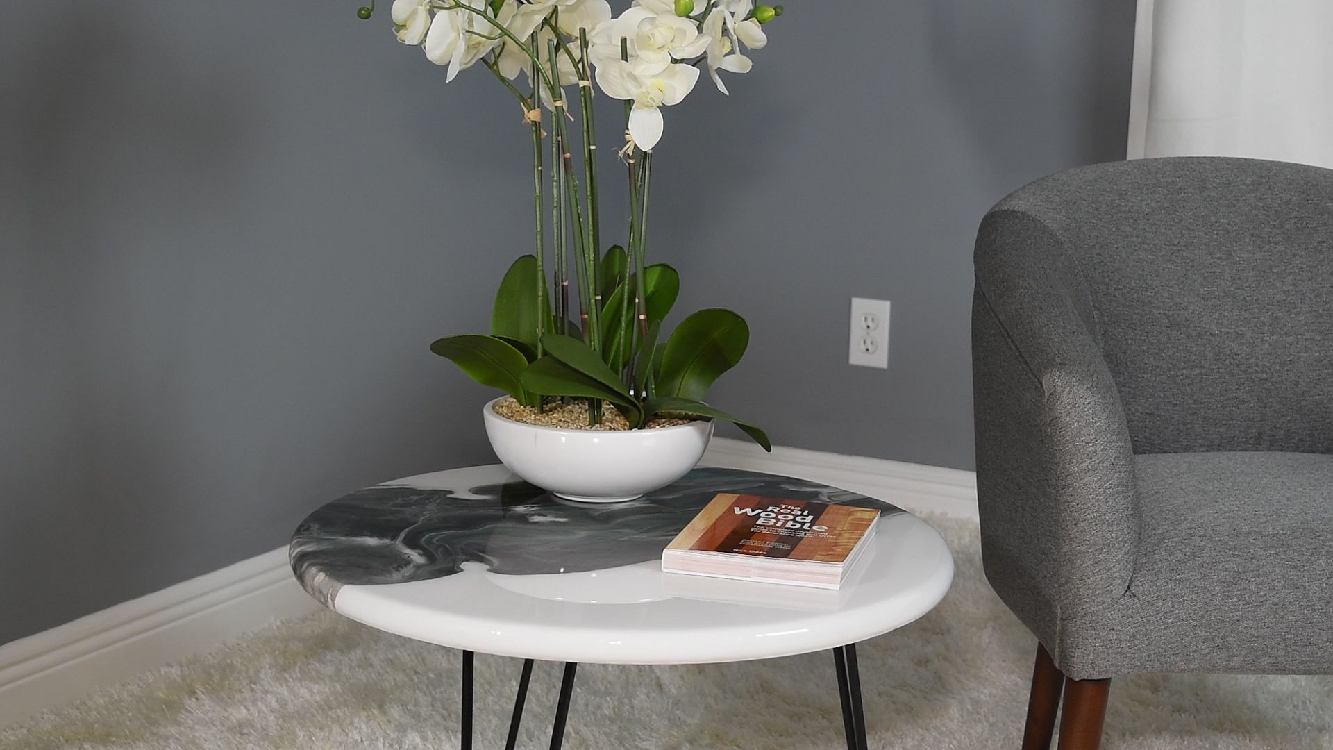 How to Make an Epoxy Resin Tabletop : 8 Steps (with Pictures ...