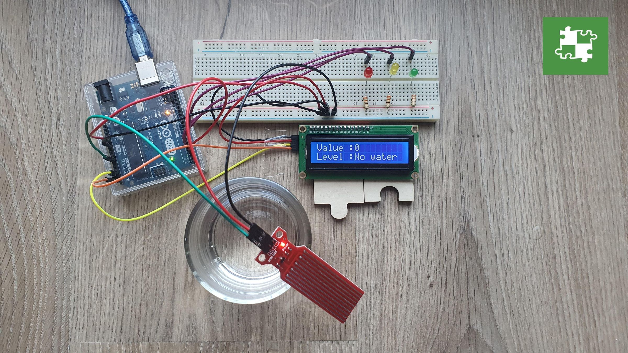 Testing Water Level Sensor : Arduino UNO + HW-038 Water Level Sensor ...
