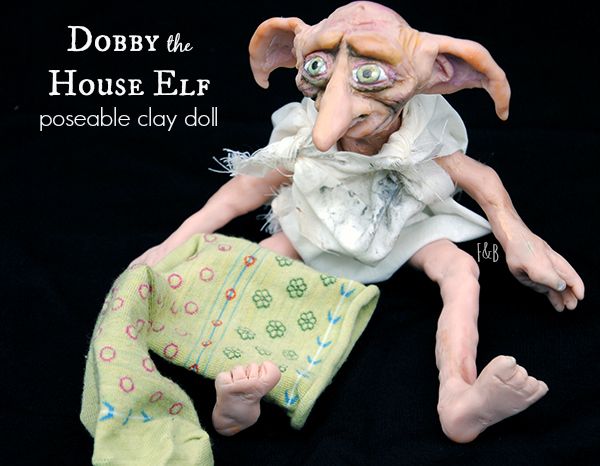 Dobby Poseable Creature Doll : 8 Steps (with Pictures) - Instructables