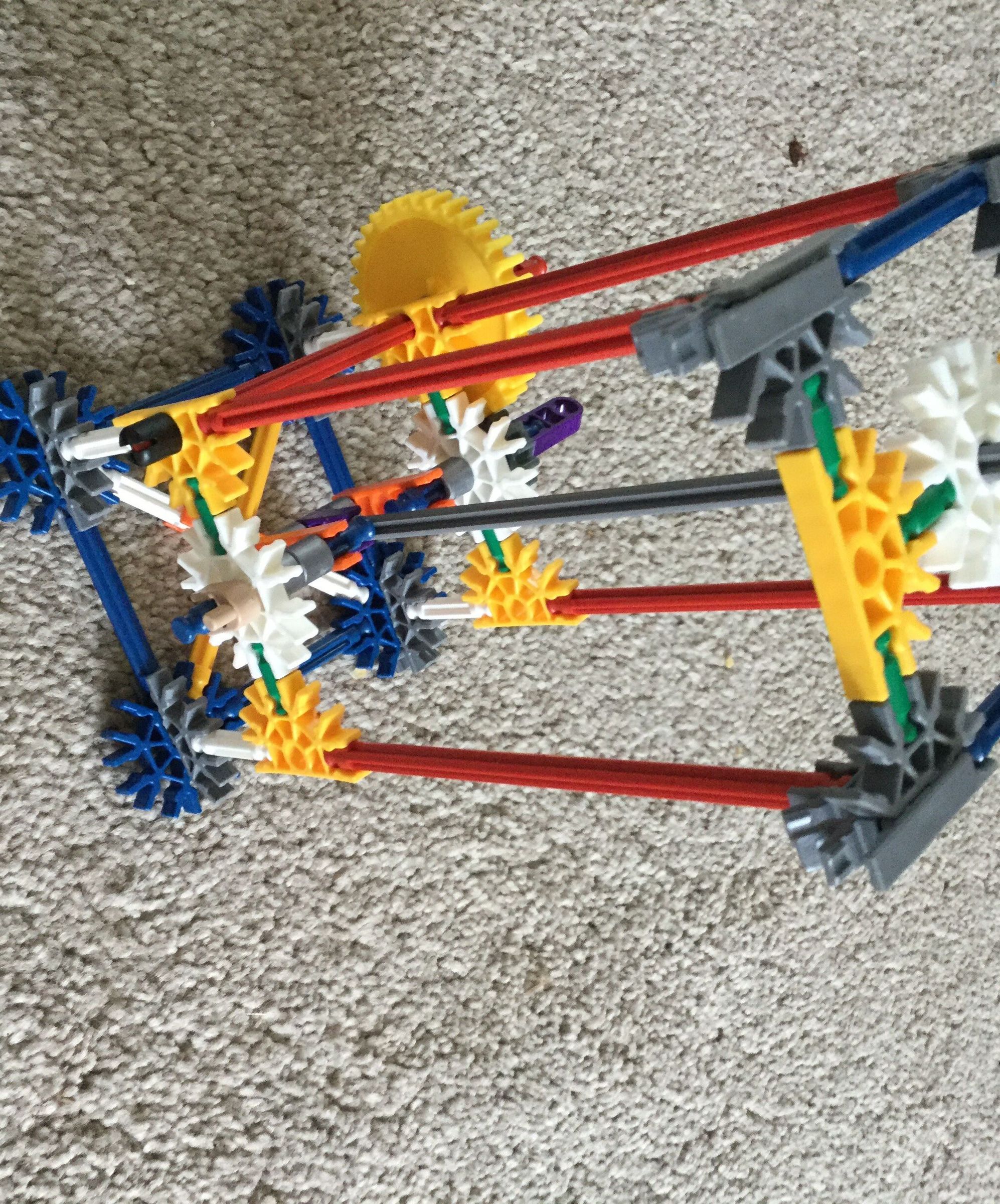 Knex Miniature Piston! : 10 Steps - Instructables