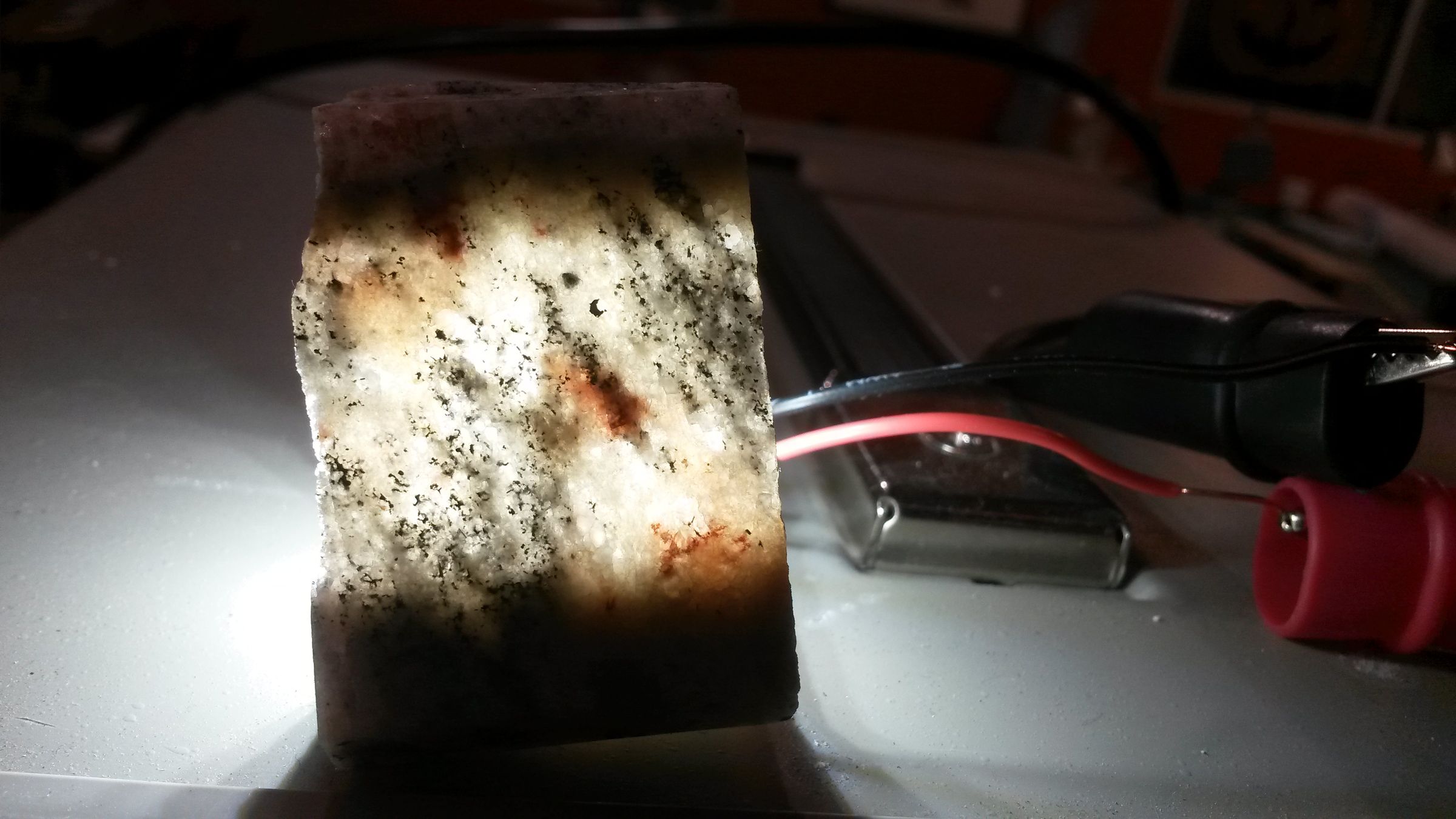 Transparently-thin Granite LED Lamp : 5 Steps (with Pictures ...