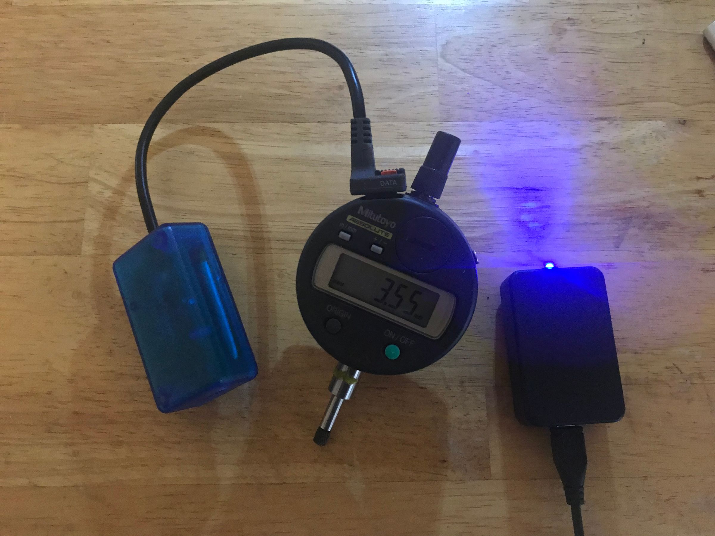 Bluetooth Wireless Interface for Mitutoyo Calipers and Indicators : 8 ...