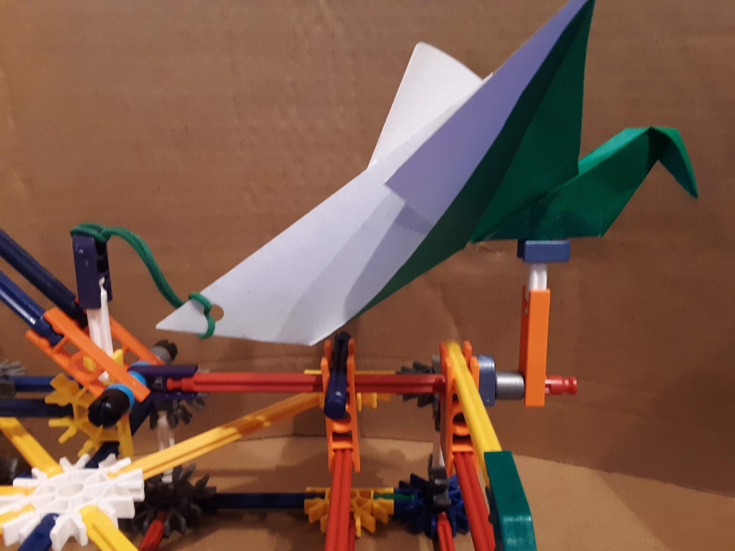 Control This Origami Flapping Bird With Your Phone : 12 Steps ...