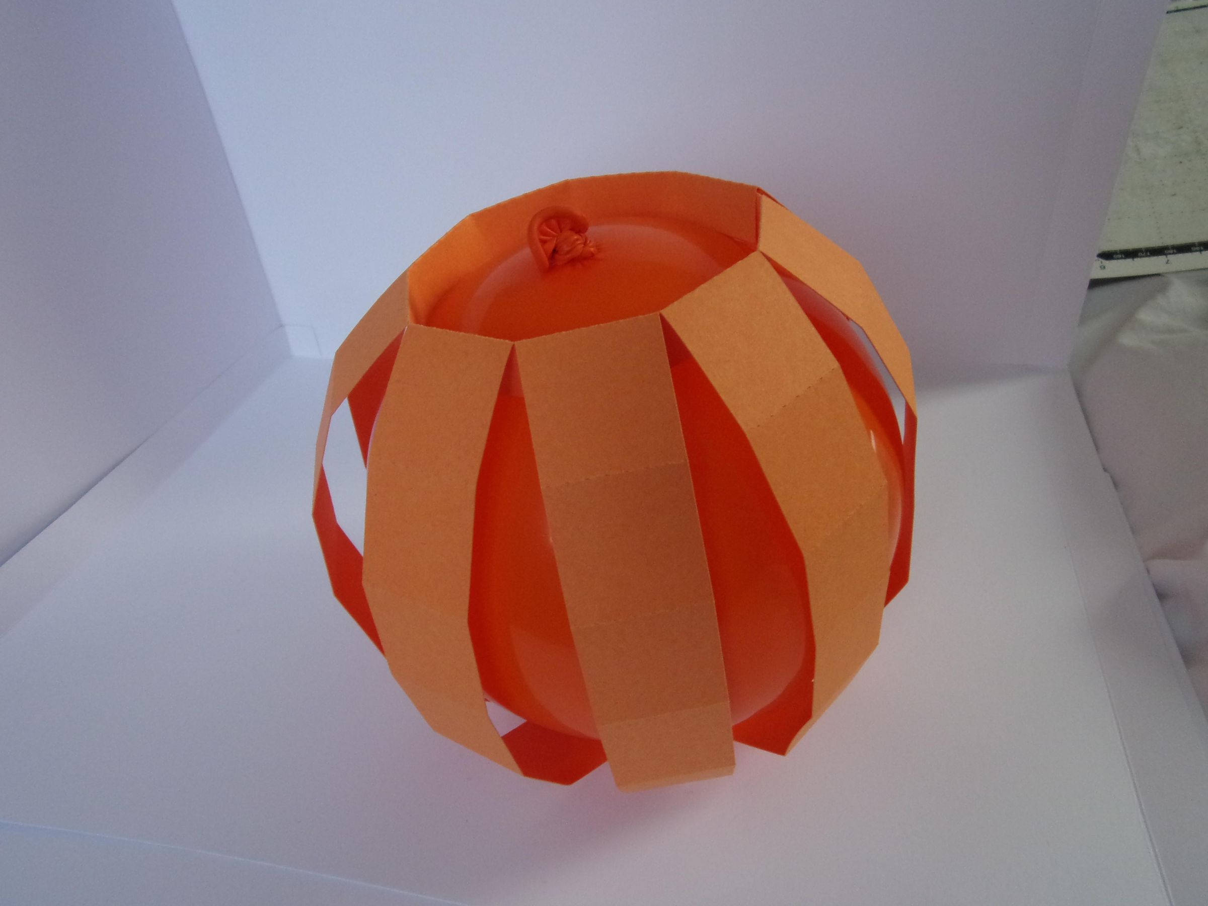 Paper Pumpkin Halloween Lantern : 8 Steps - Instructables