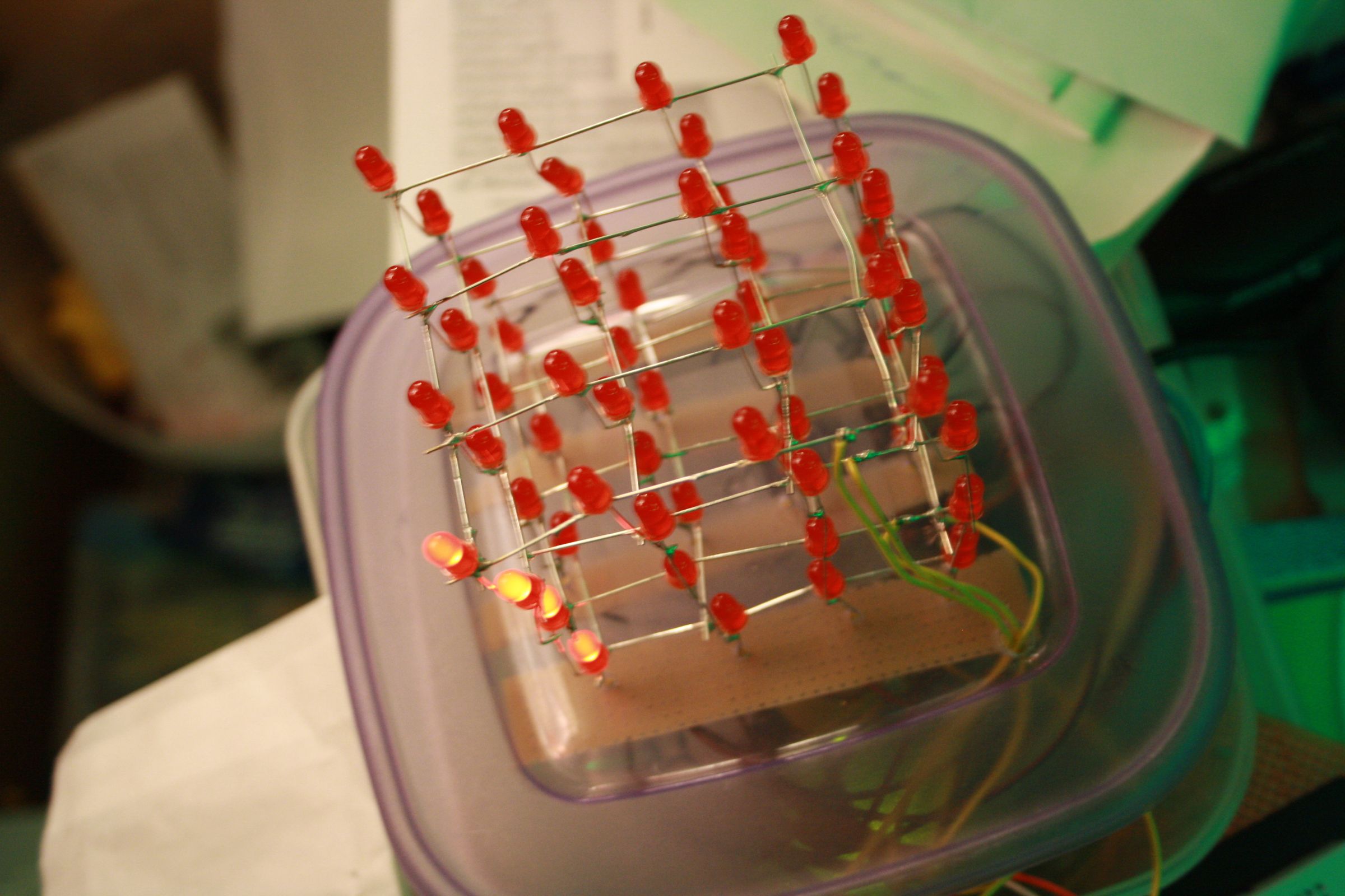 4x4x4 LED Cube Arduino : 8 Steps (with Pictures) - Instructables
