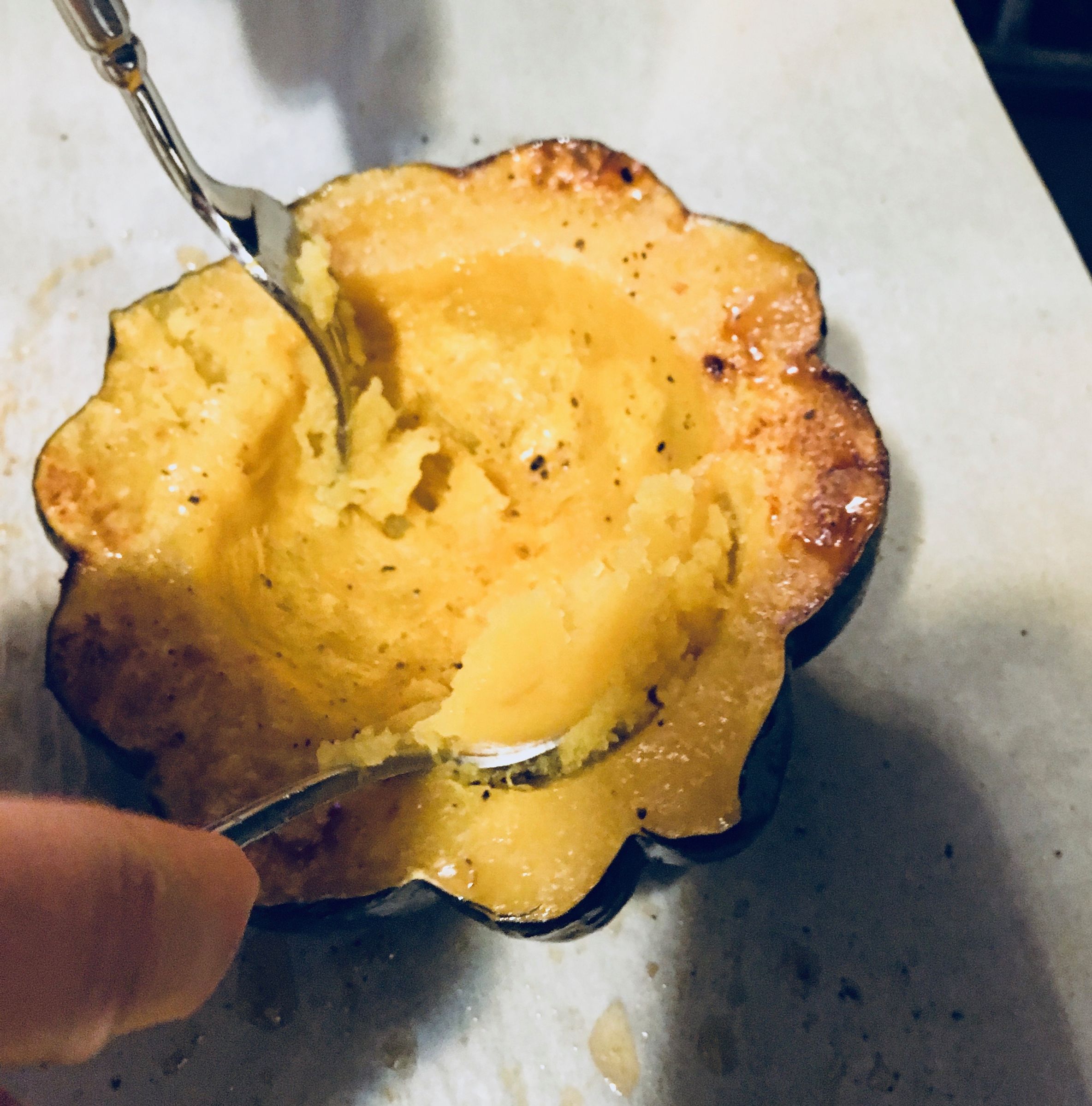Roasted Garlic Mashed Acorn Squash : 4 Steps - Instructables