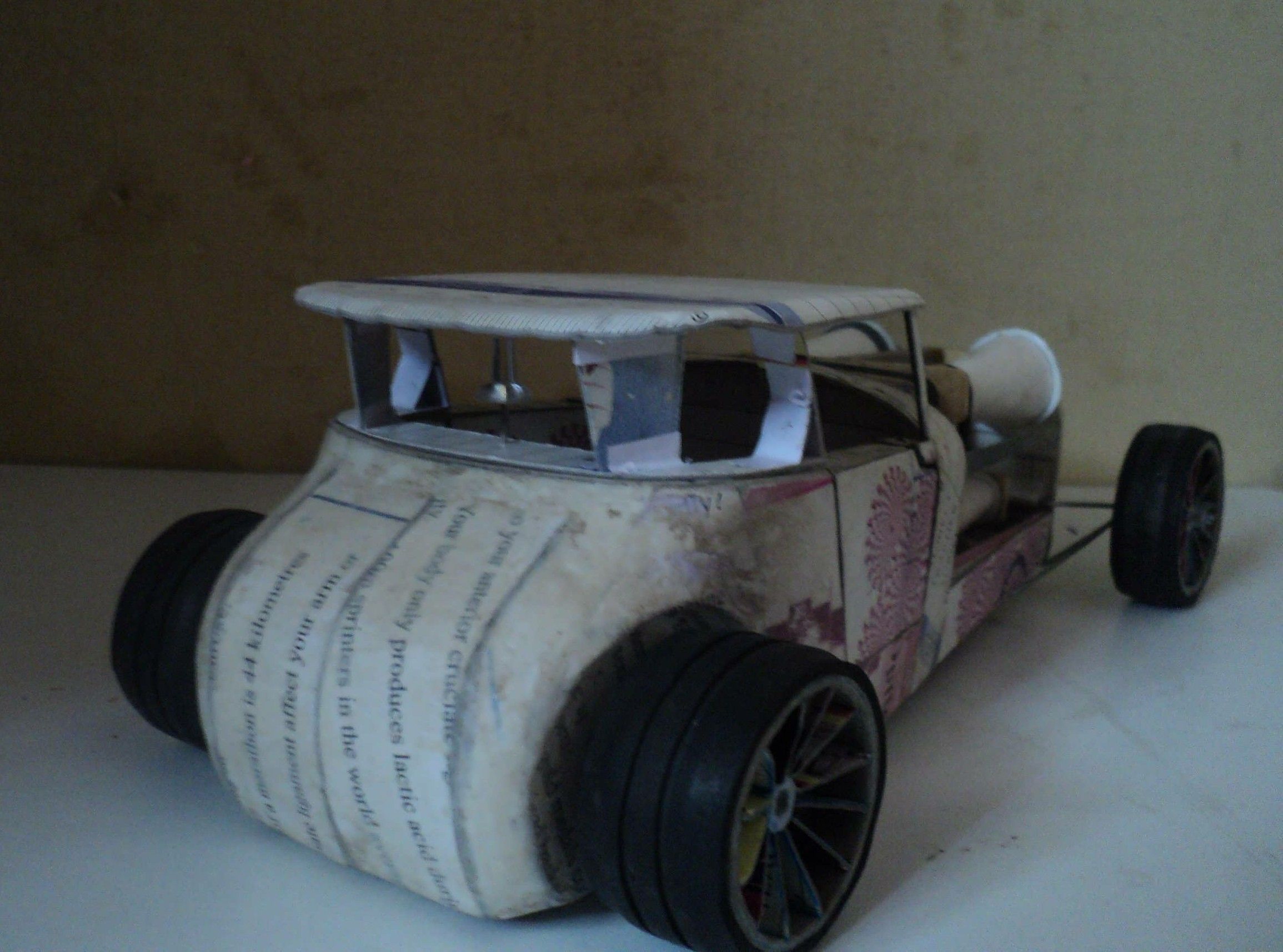 Homemade Hot Rod Vintage Car Model : 12 Steps (with Pictures ...