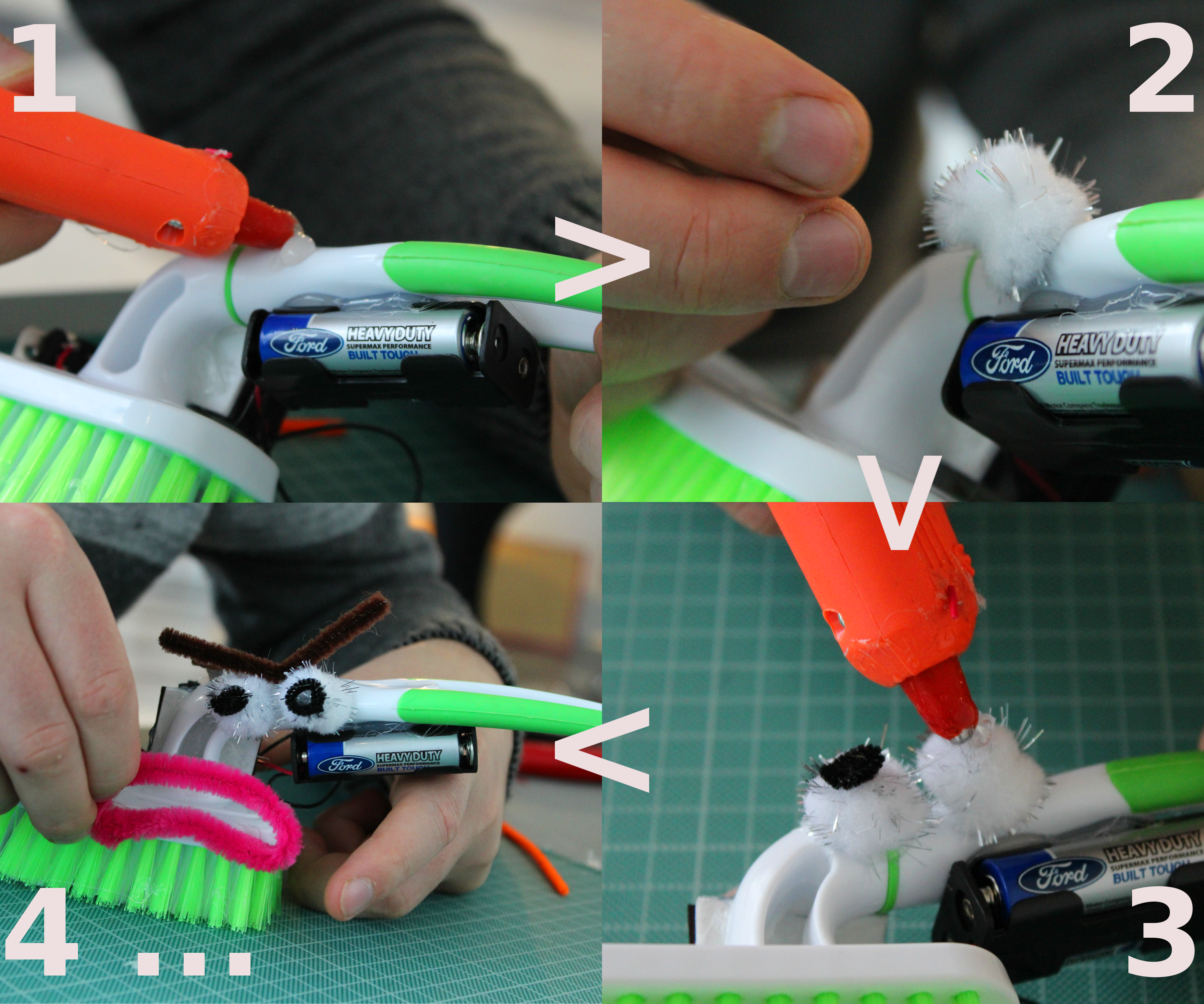 LET'S MAKE a BRUSHBOT : 7 Steps (with Pictures) - Instructables
